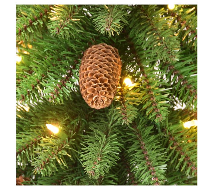 Puleo International Set of 3 Pre-lit Alpine Christmas Tree - QVC.com