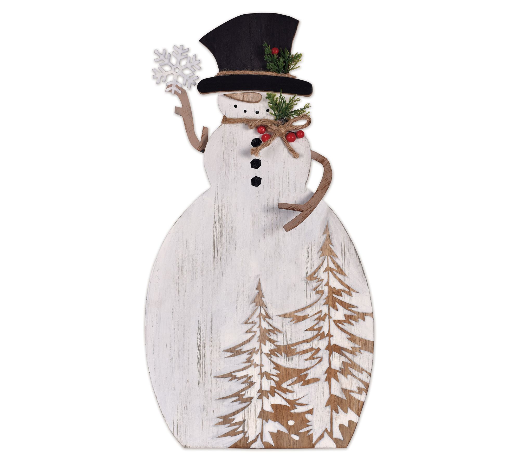 Sunset Vista Designs Snowman Tabletop 17" - QVC.com