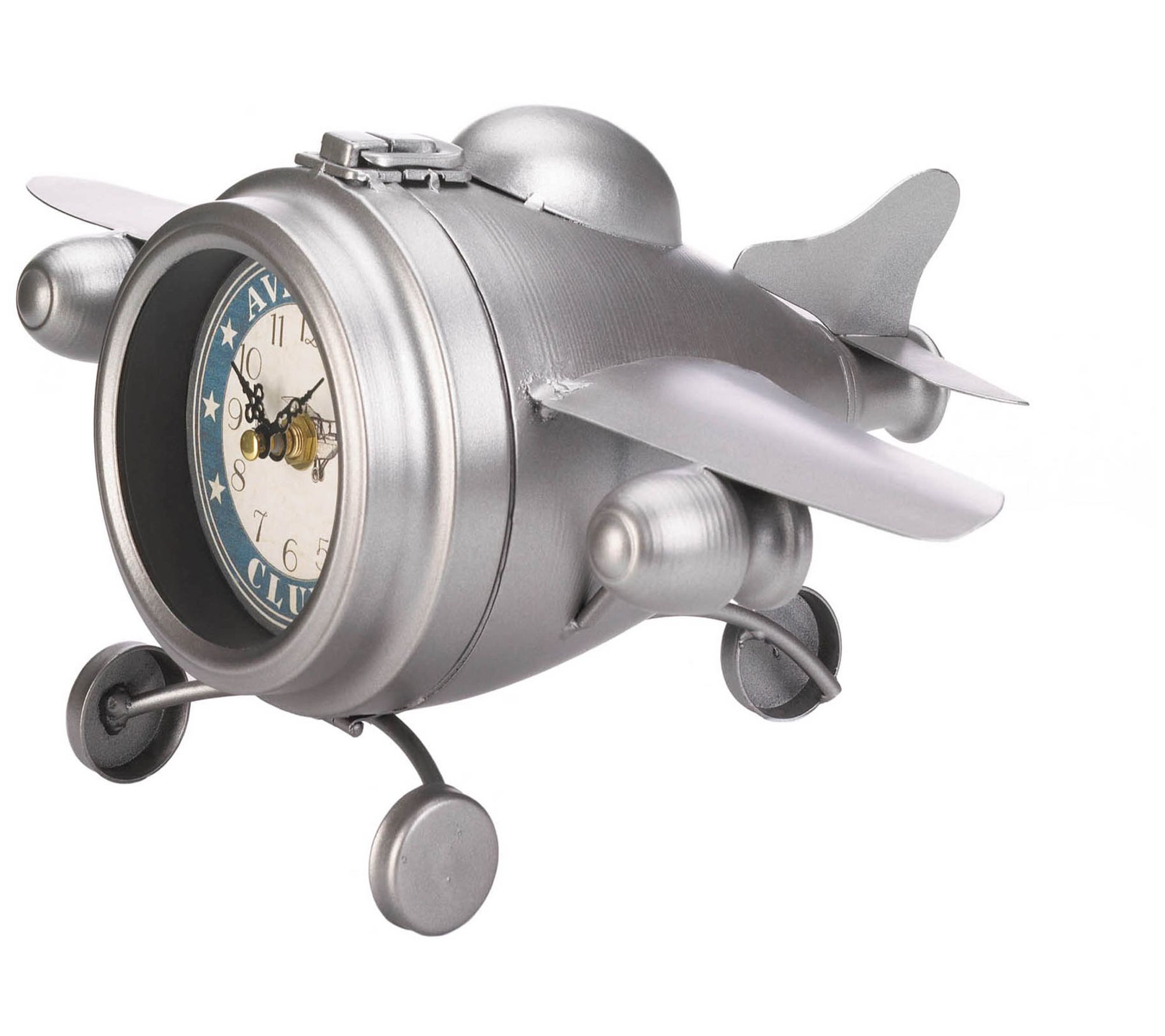 Zingz & Thingz Aviation Club Jet Desk Clock - QVC.com