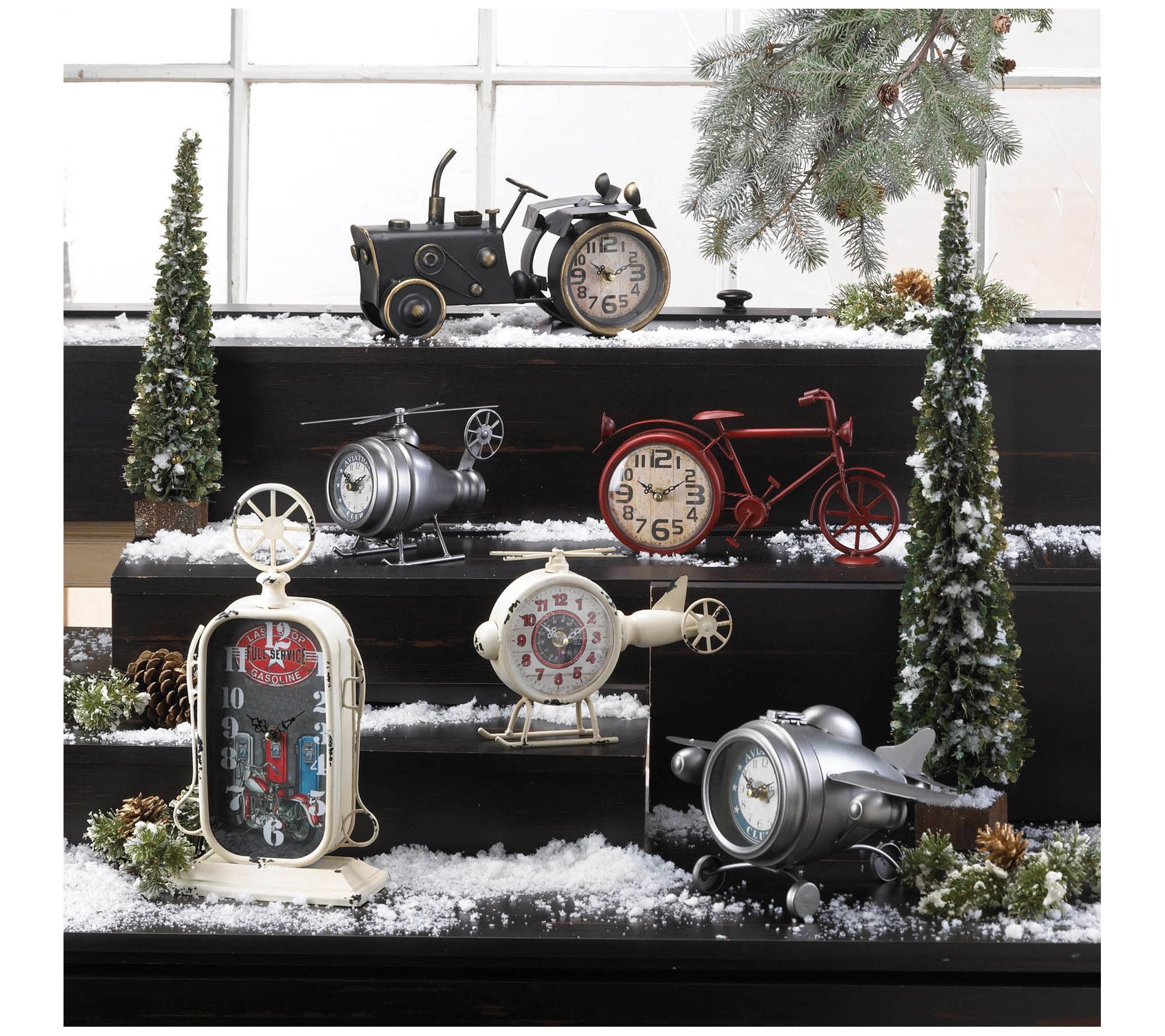 Zingz & Thingz Aviation Club Jet Desk Clock - QVC.com