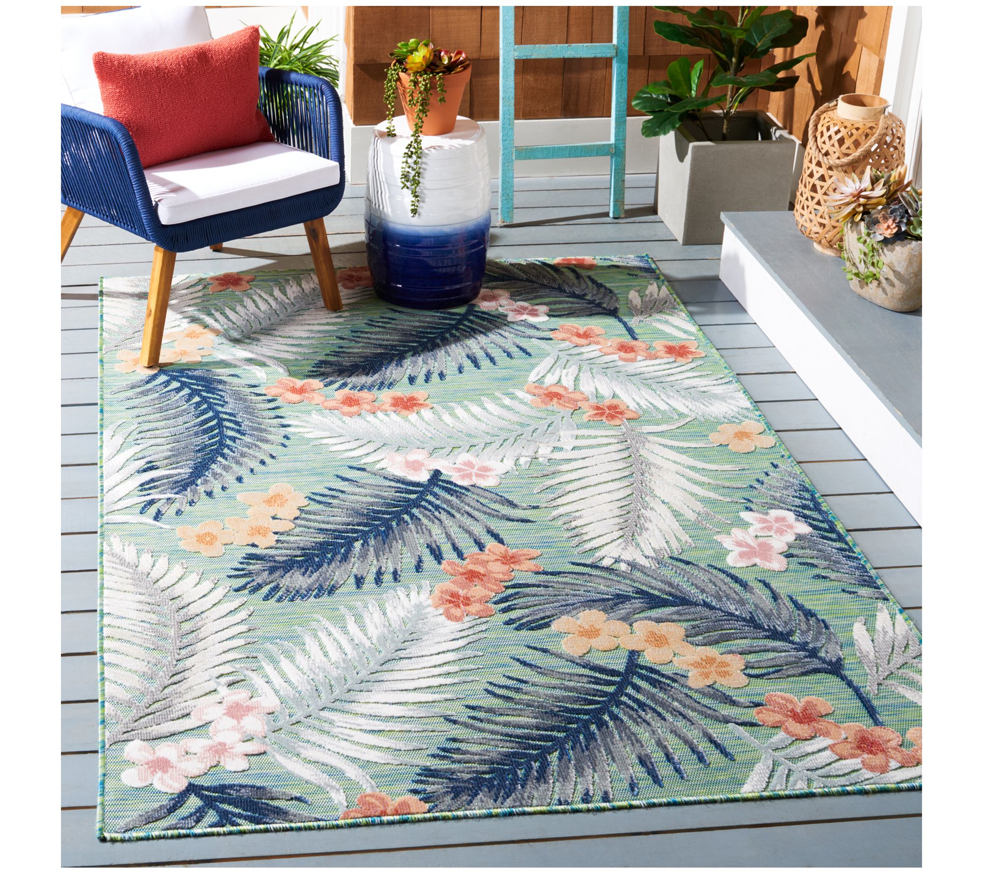 Safavieh Cabana 451 Series 4' x 6' Rug - QVC.com
