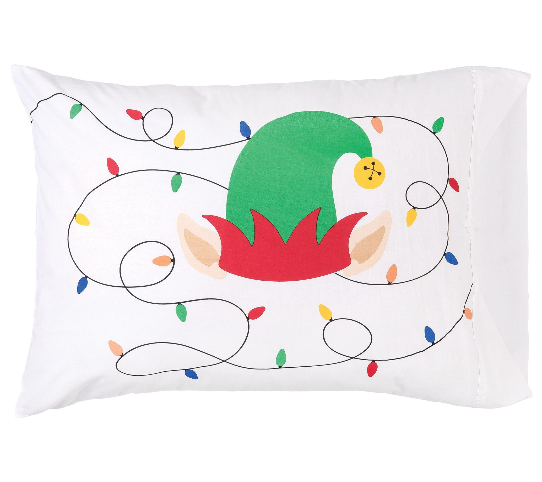 20" x 30" Elf Hat Throw Pillowcase by Valerie - QVC.com
