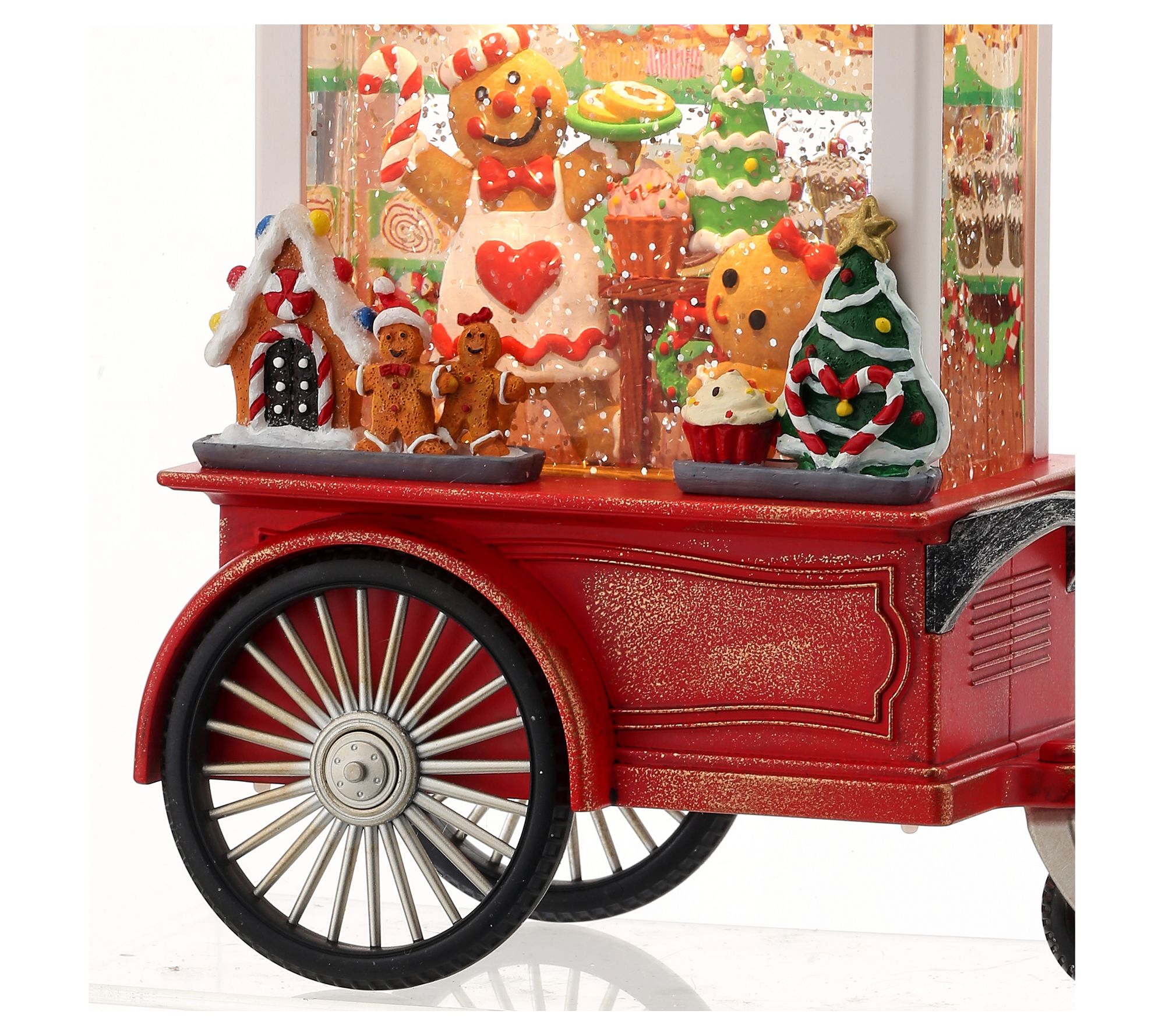 Valerie Parr Hill 10" LED Candy Cart Water GlobUSB - QVC.com
