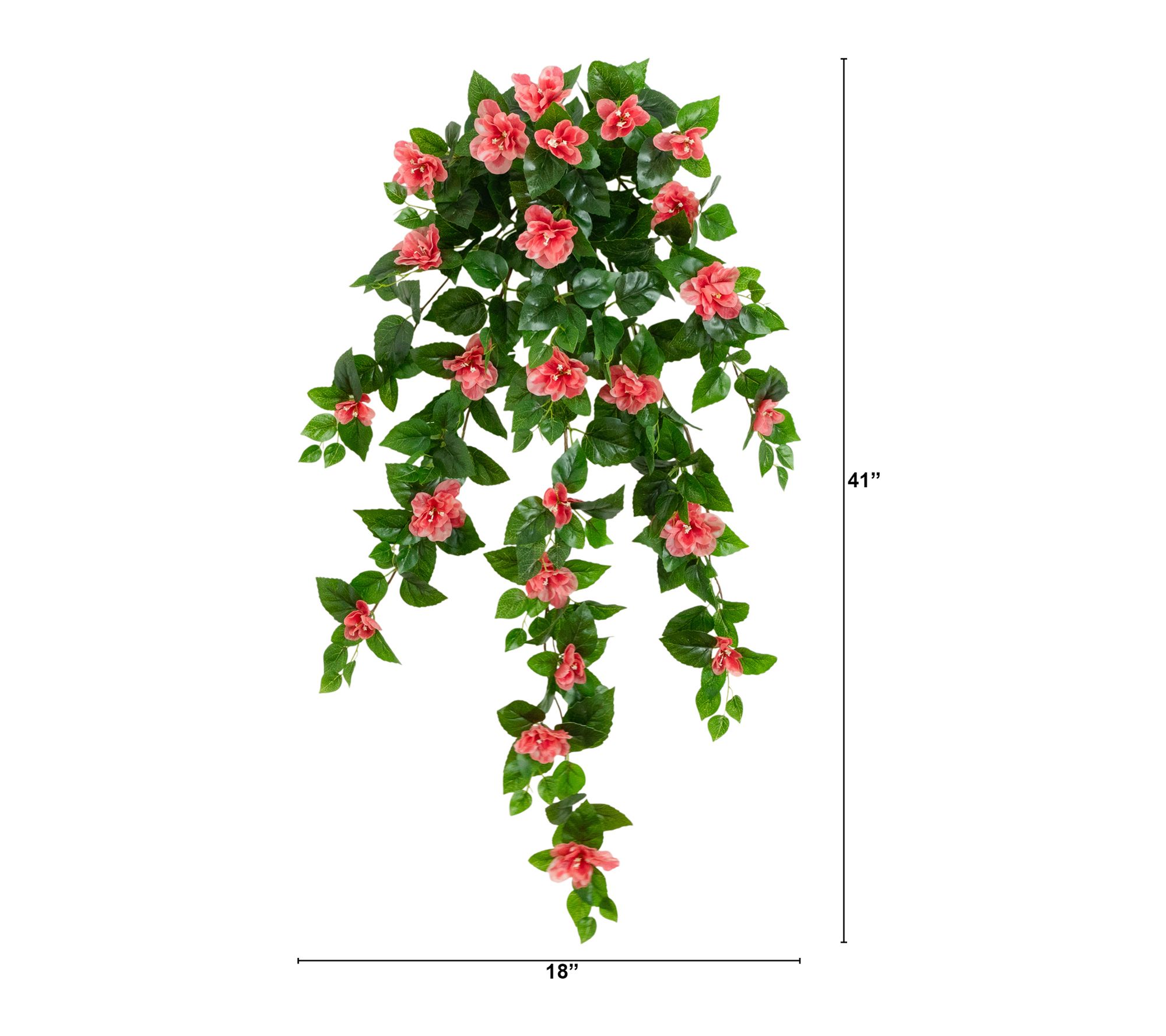 Nearly Natural 41in UV Resistant Artificial Azalea - Set of 2 - QVC.com