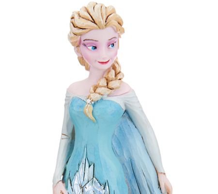 Jim Shore Disney Traditions "Fortress of Frost" Elsa - QVC.com