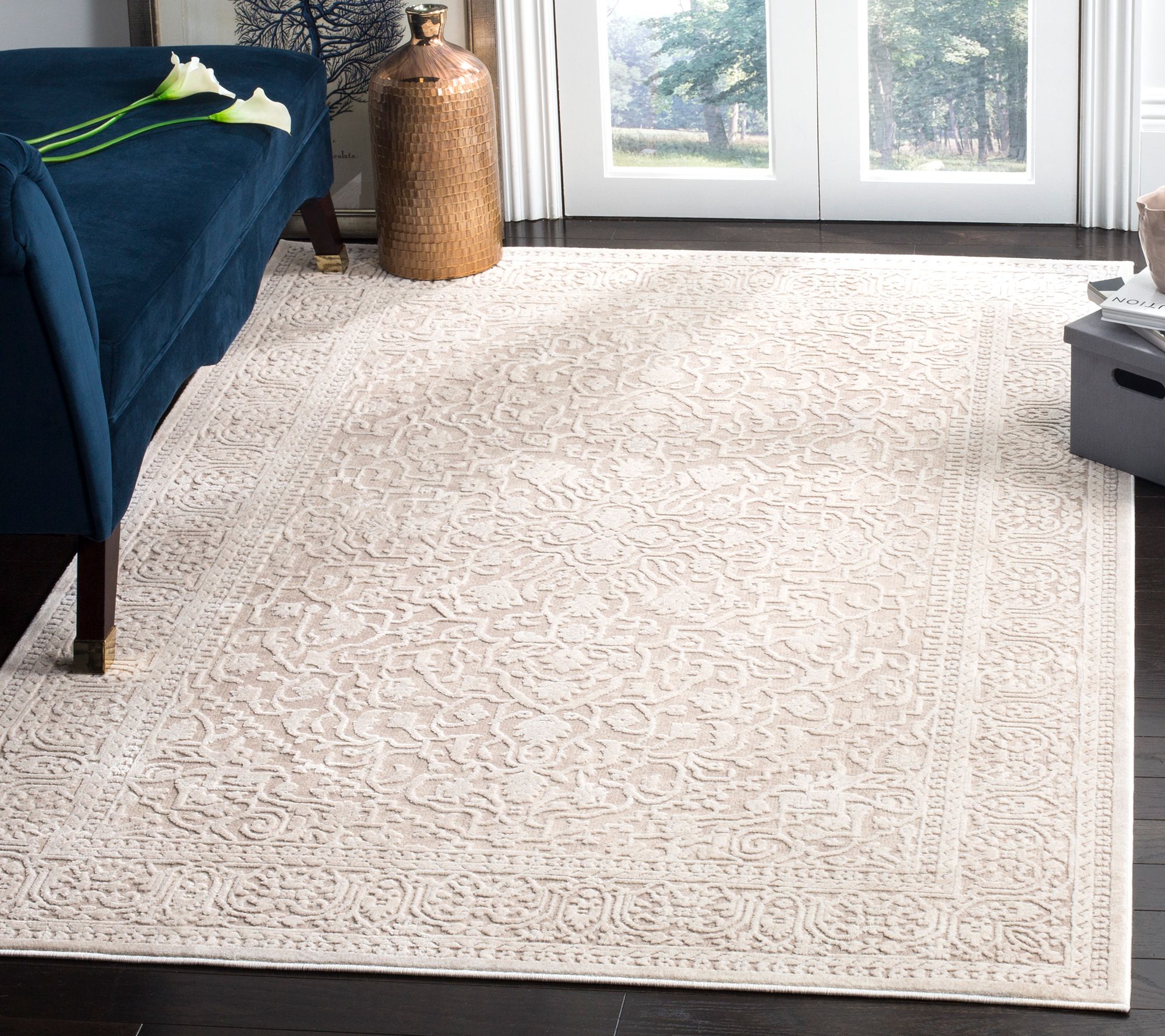 Reflection 670 Collection 5'1" x 7'6" Rug - QVC.com