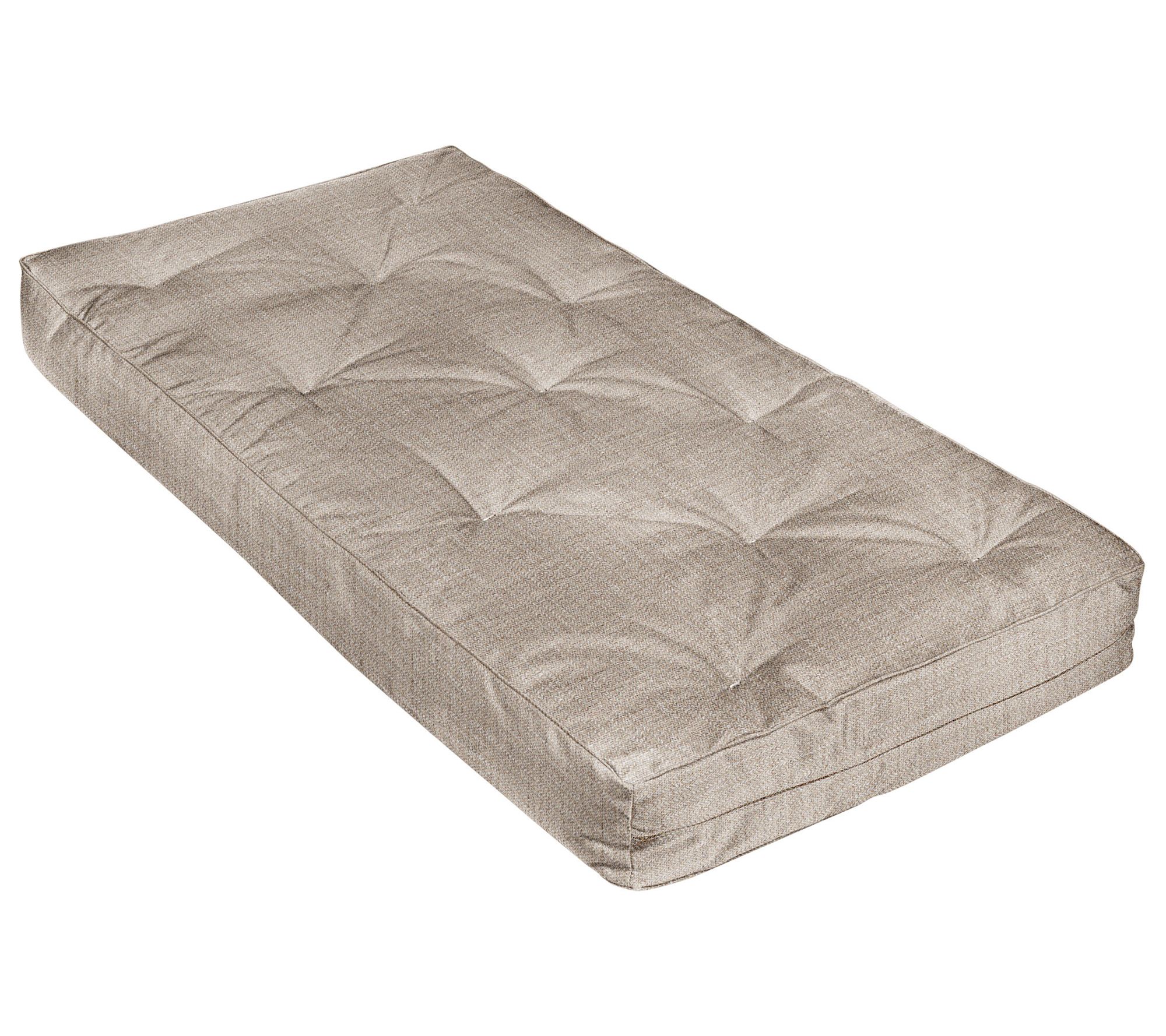 Trupedic Twin Size 6-inch Indoor Houndstooth Futon Mattress - QVC.com
