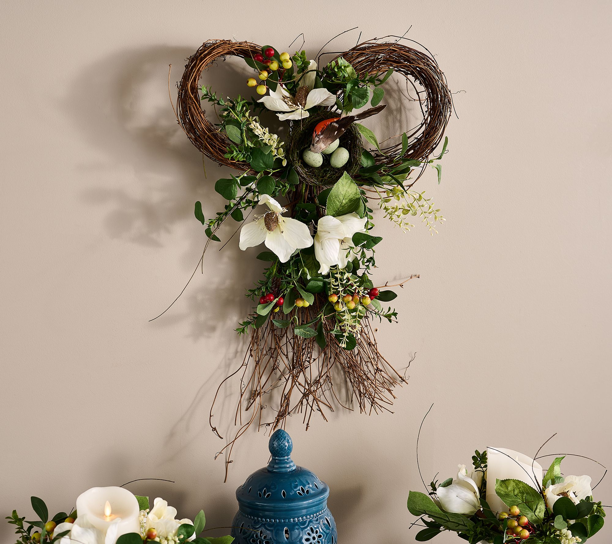 "As Is" Promise of Spring Trailing Heart by Valerie - QVC.com