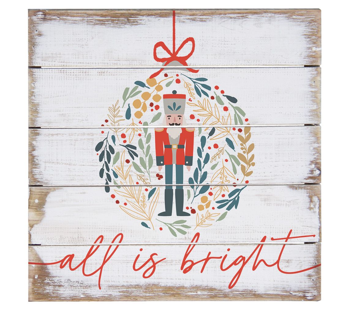 Sincere Surroundings 8" Nutcracker Ornament Pal let Petite - QVC.com