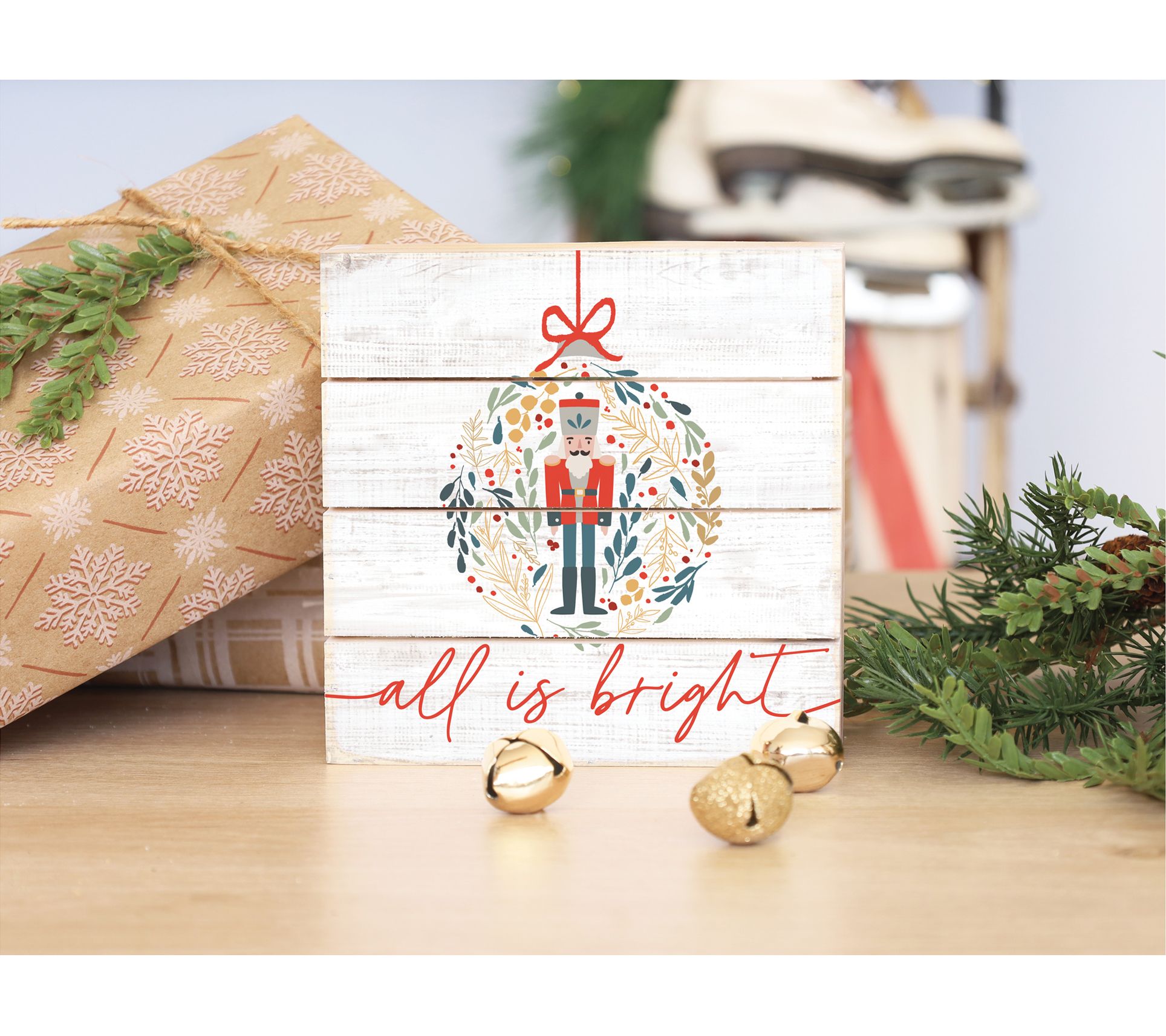 Sincere Surroundings 8" Nutcracker Ornament Pal let Petite - QVC.com