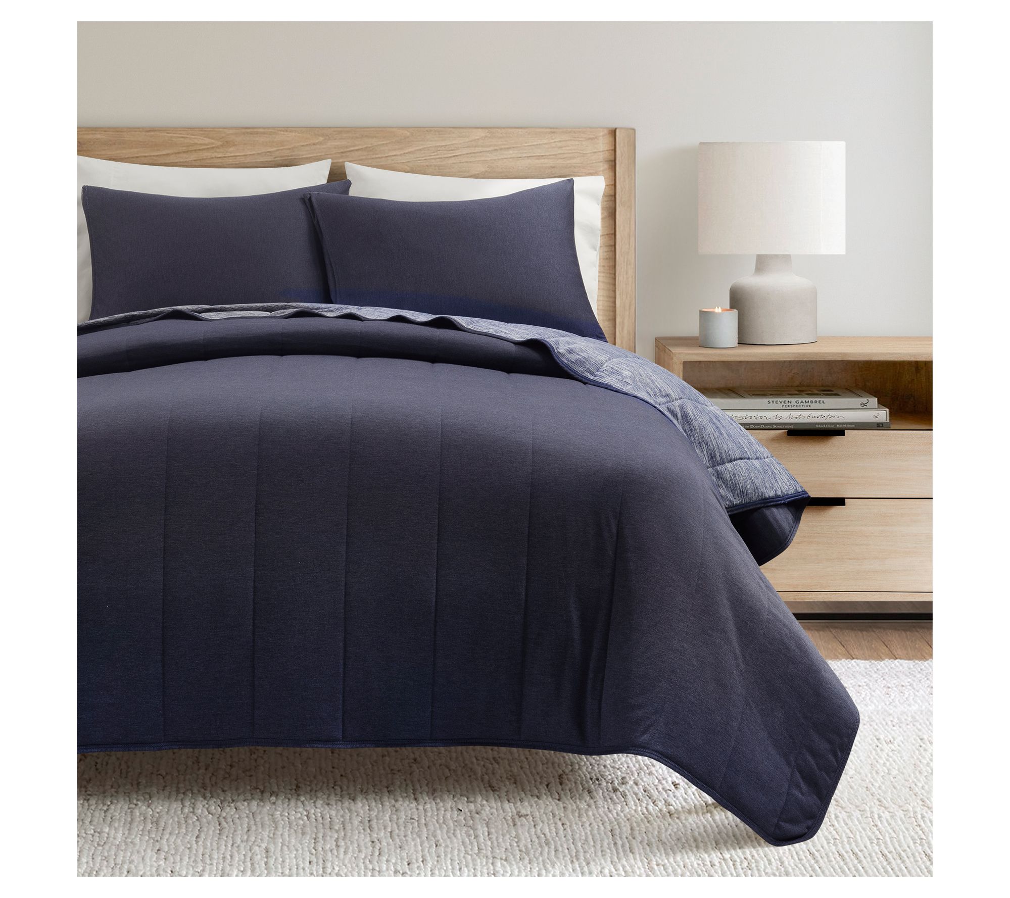 Lush Decor Cooling Quilted Blanket 3pc Set King/Cal King - QVC.com