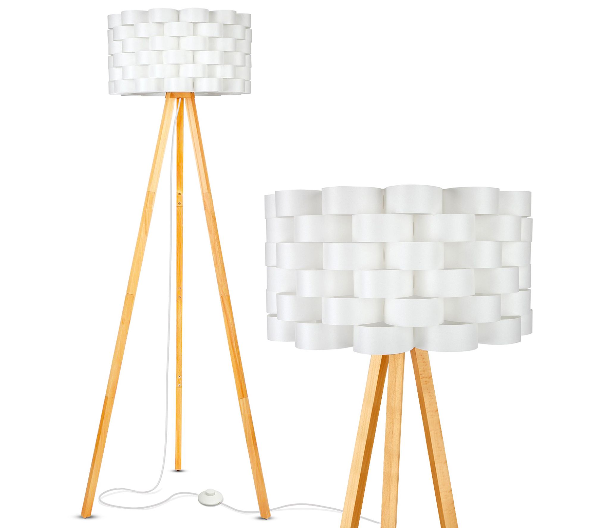 Brightech Bijou 60"H LED Tripod Floor Lamp - QVC.com