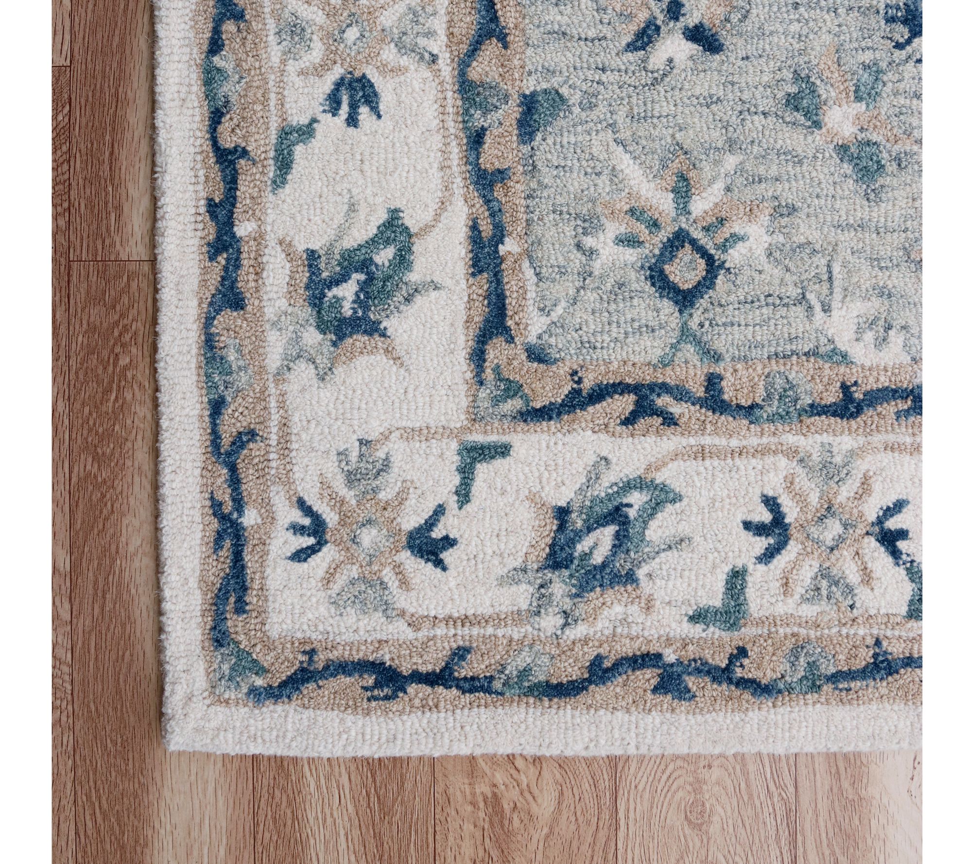 Ox Bay Fairytale Organic Wool Indoor Area Rug, 5' x 7'9" - QVC.com
