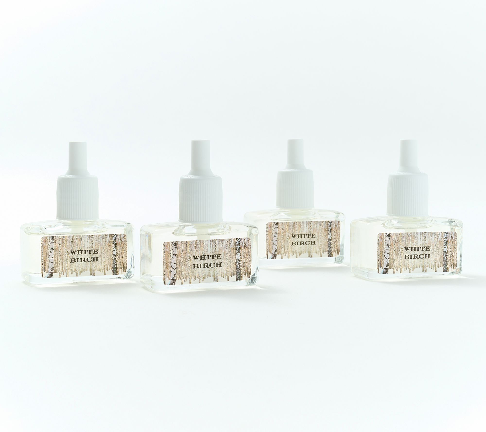 "As Is" HomeWorx by Slatkin + Co. Set 4 Birch Diffuser Oils - QVC.com