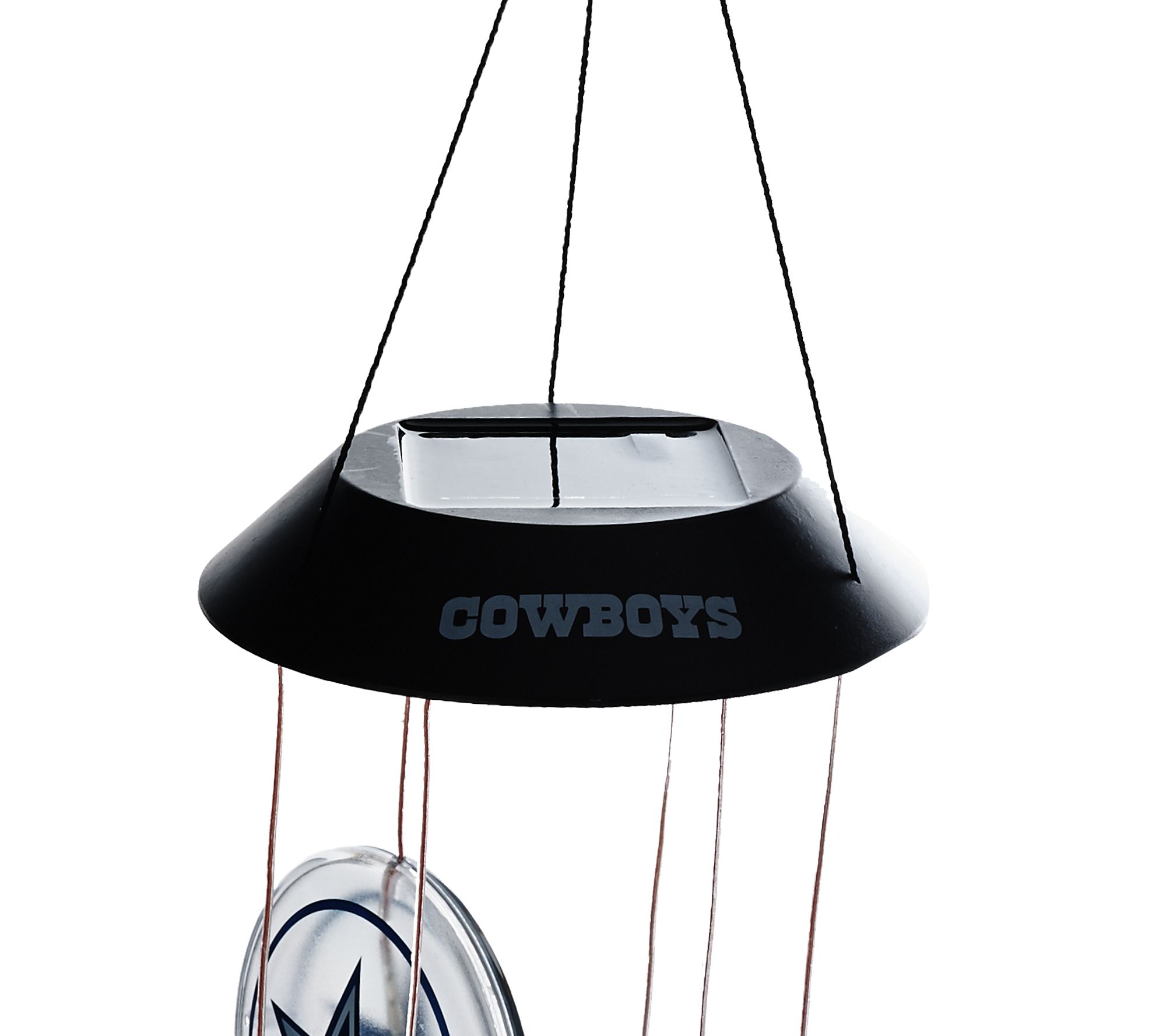 NFL Team Logo Solar Mobile with LED Lights - QVC.com