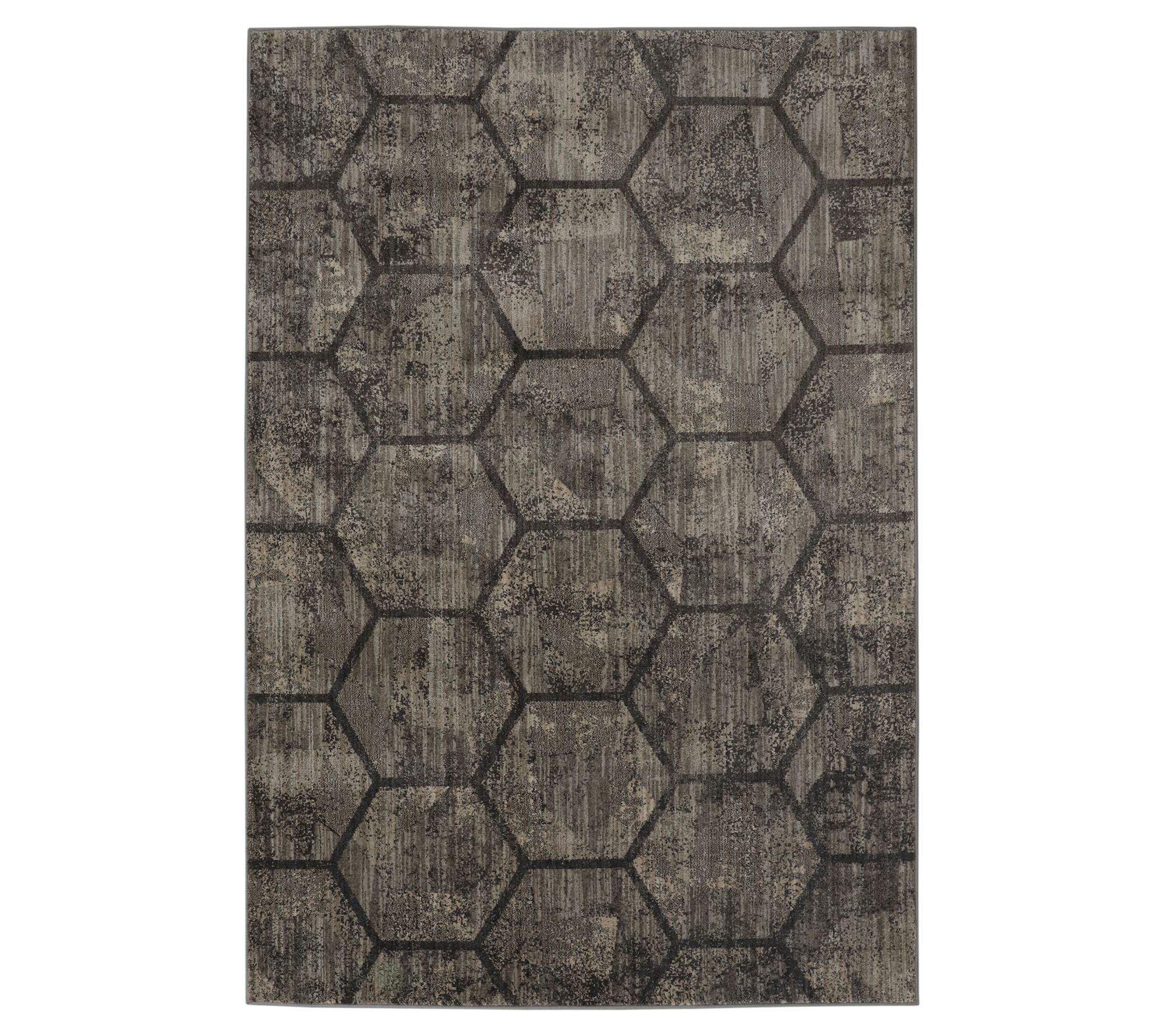 Scott Living Geometric Collage 5'3" x 7'10" Area Rug - QVC.com