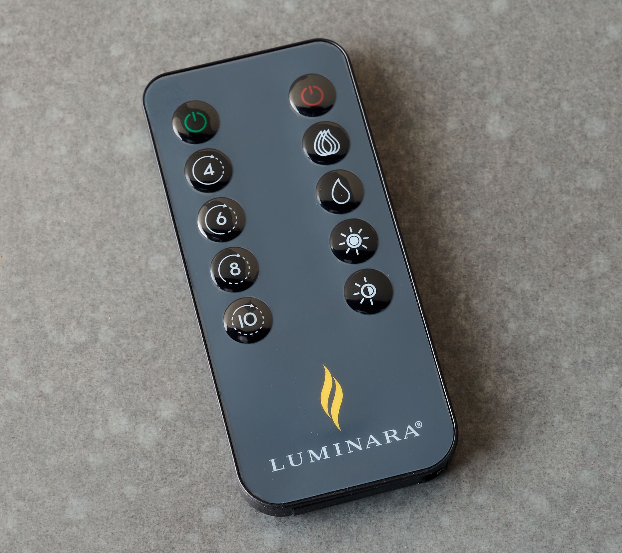 "As Is" Luminara 6"x6" Grand Candy Cane Pillar with Remote - QVC.com