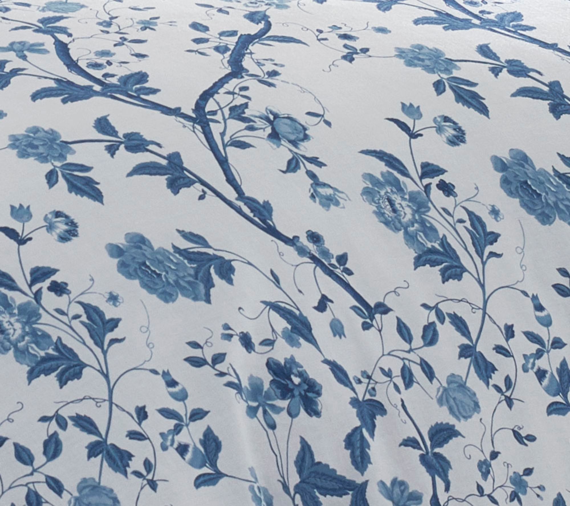 Laura Ashley Charlotte 86X15 Floral Window Valance - QVC.com