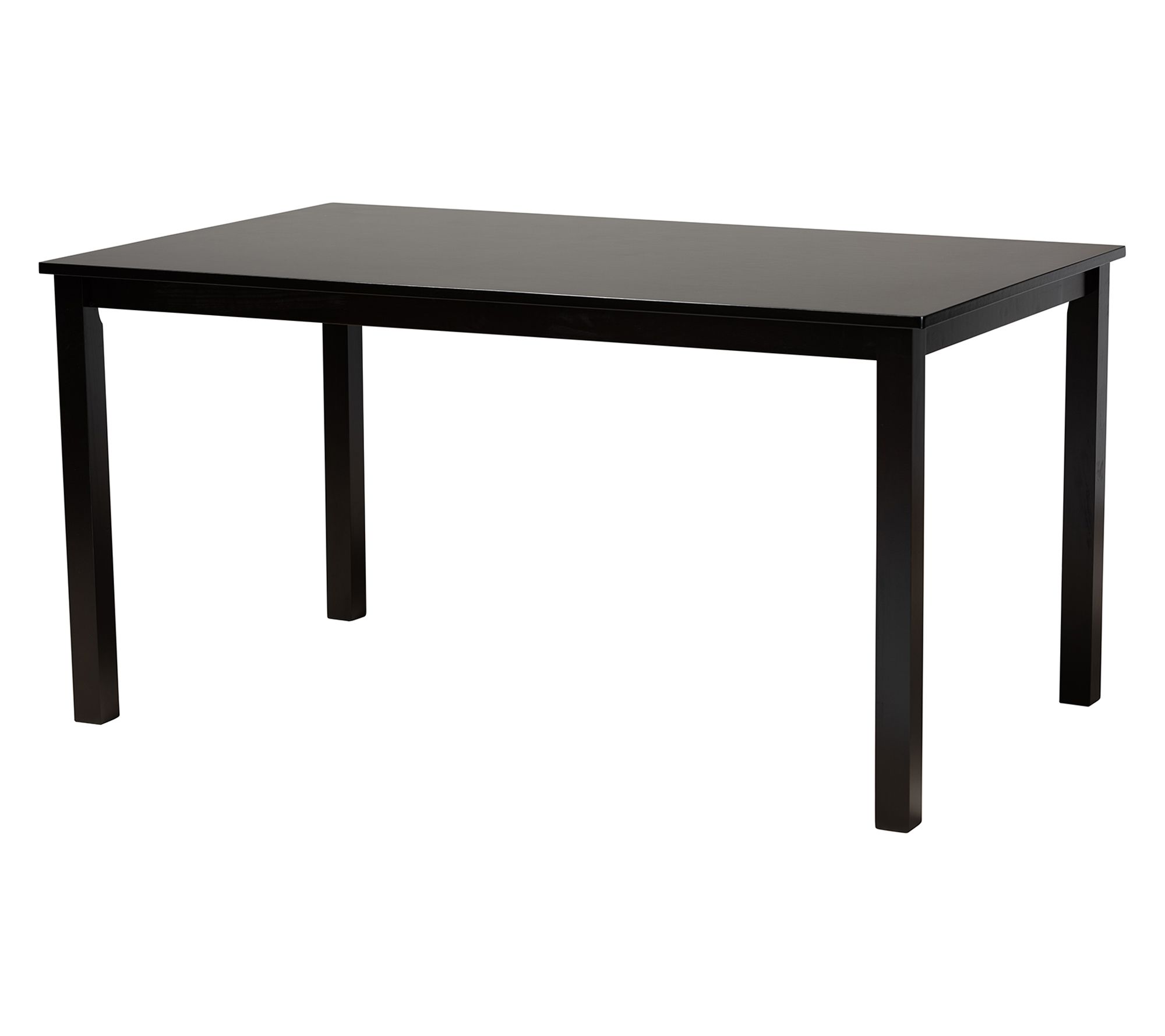 Baxton Studio Florencia Fabric and Wood 7-Piece Dining Set - QVC.com