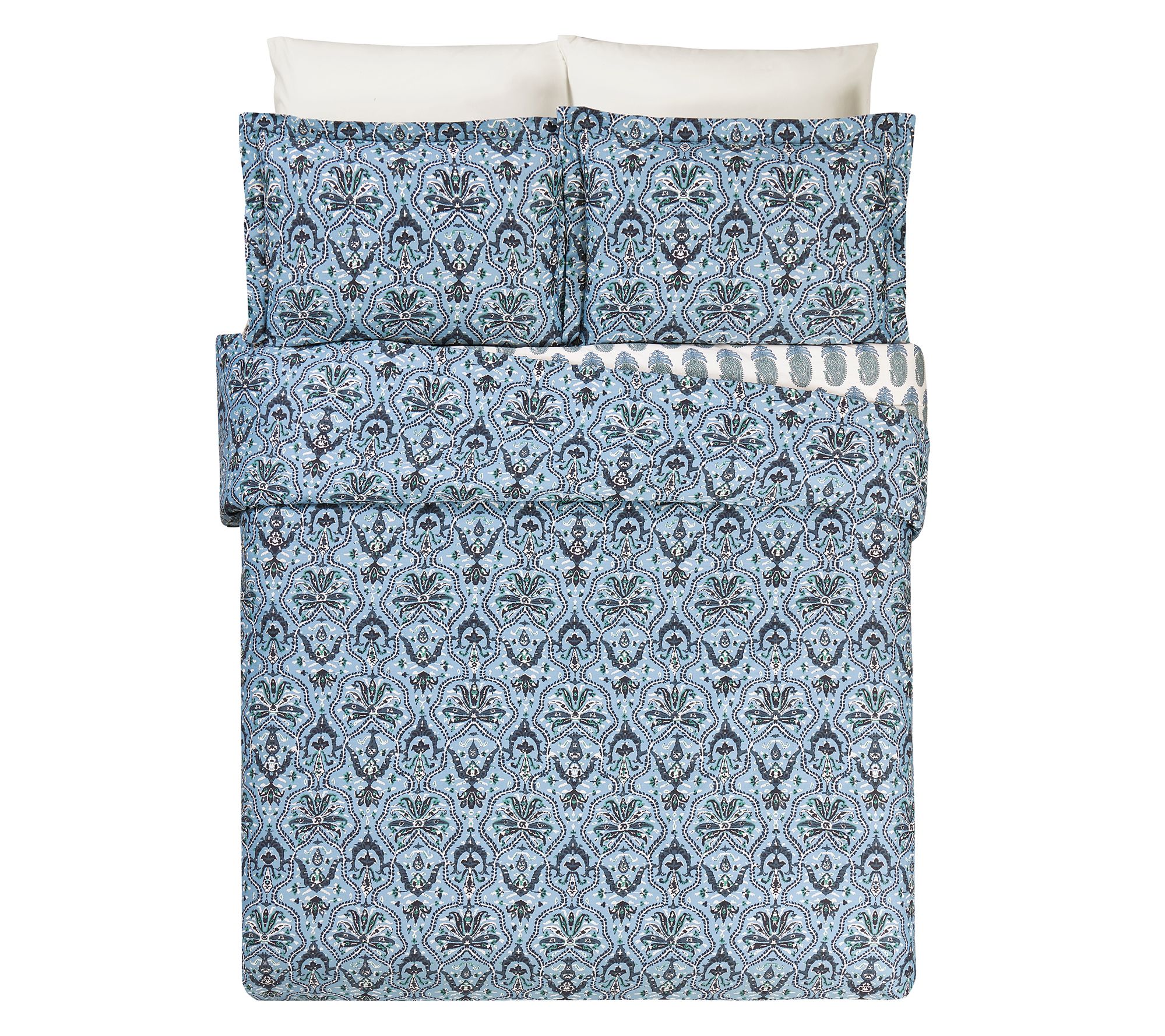 Spartina 449 Hamilton 3-Piece Full/Queen Comforter Set - QVC.com