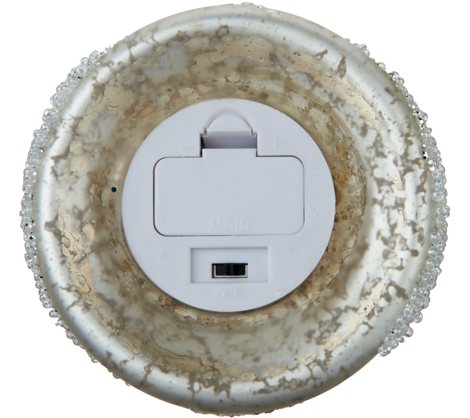 Kringle Express S/3 Illuminated Mercury Glass Trees with Gift Boxes ...