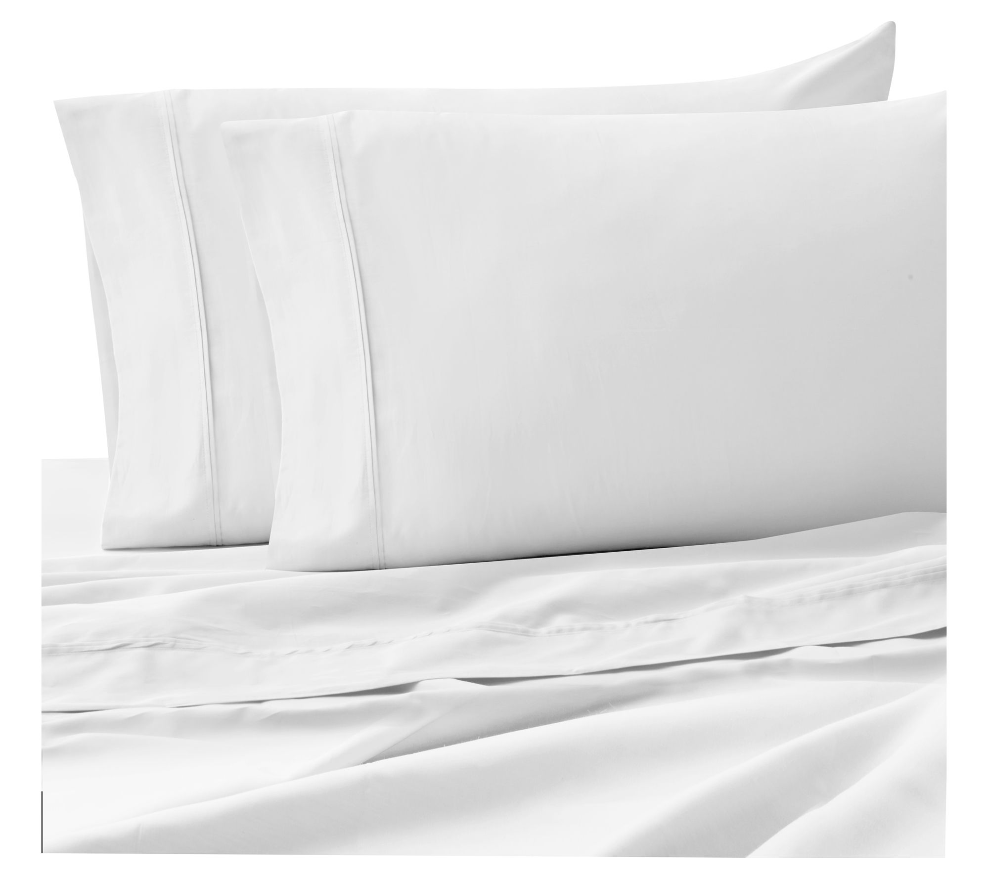 Nile Harvest Egyptian Cotton Sheet Set T/TwinXLby Grace Home - QVC.com