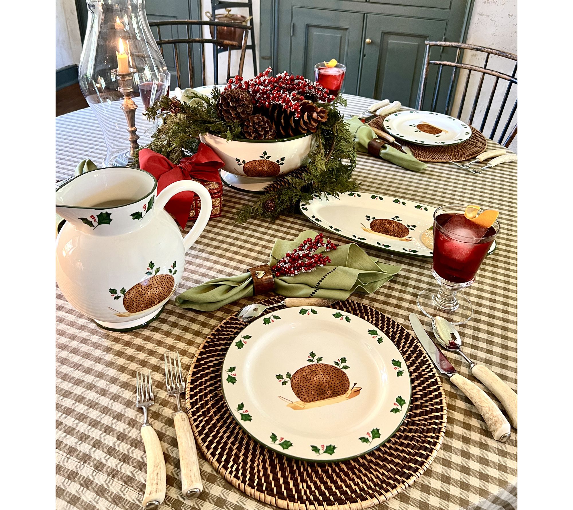 Ebenezer & Co. Ceramic Serving Ware Collection - QVC.com