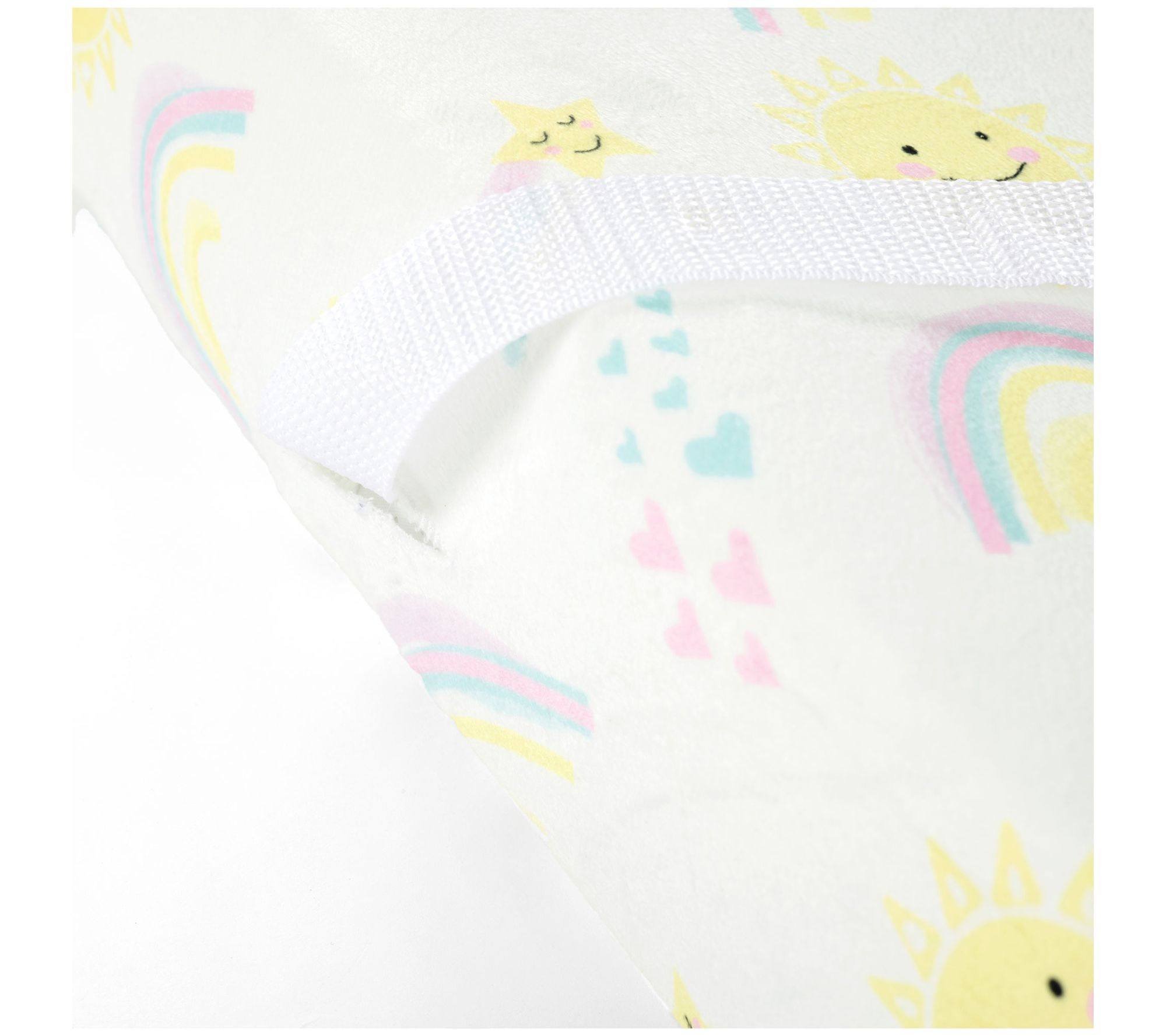 Lush Decor Sunshine Rainbow Changing Pad Cover - QVC.com