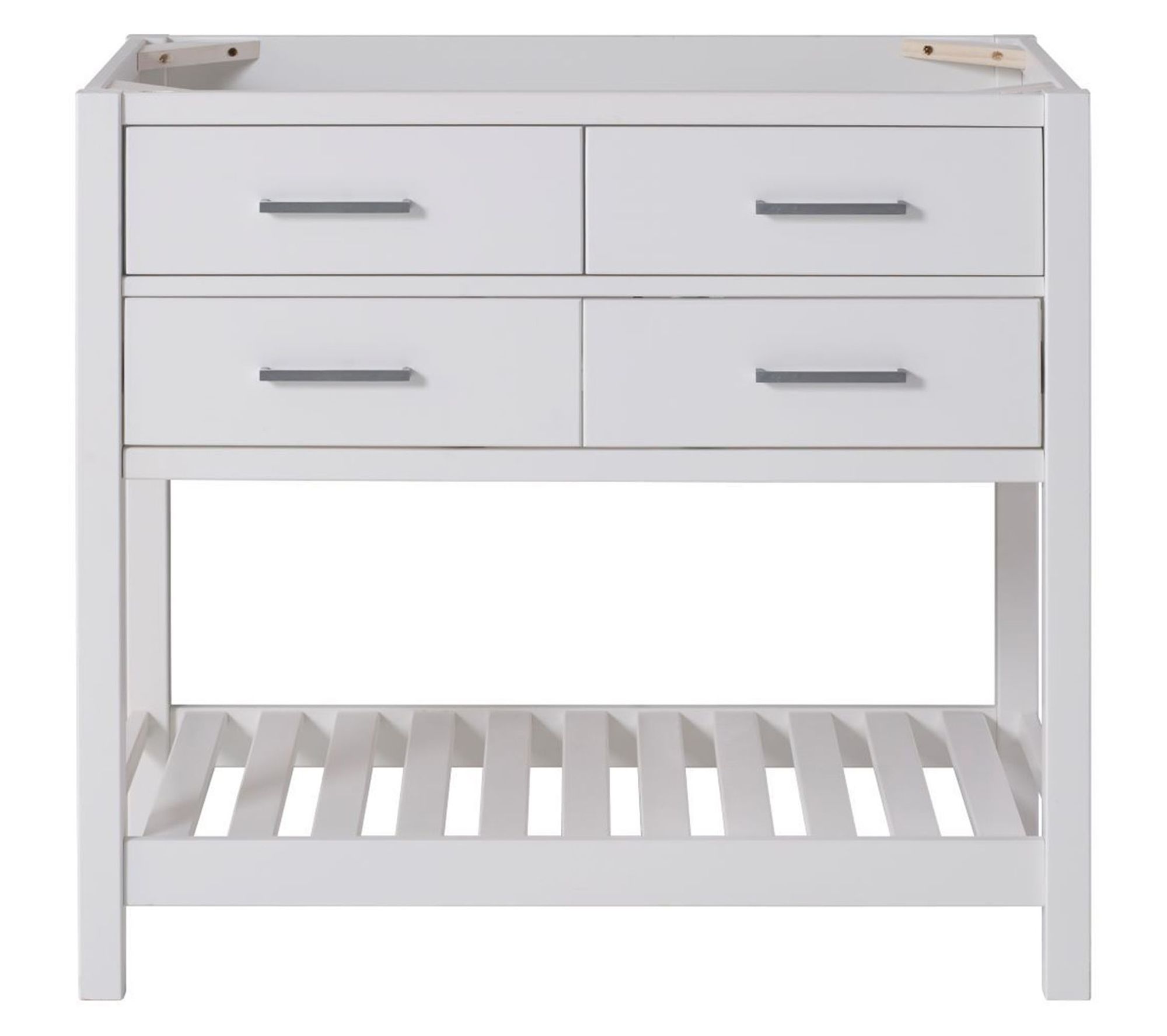 Alaterre Furniture Harrison 36" Vanity CabinetOnly 2 Drawers - QVC.com