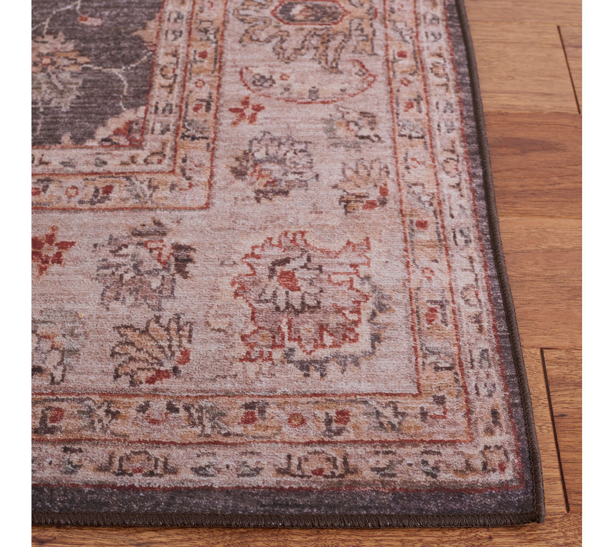 Safavieh Tucson 111 Machine Washable 2'-6" X 8'Rug - QVC.com