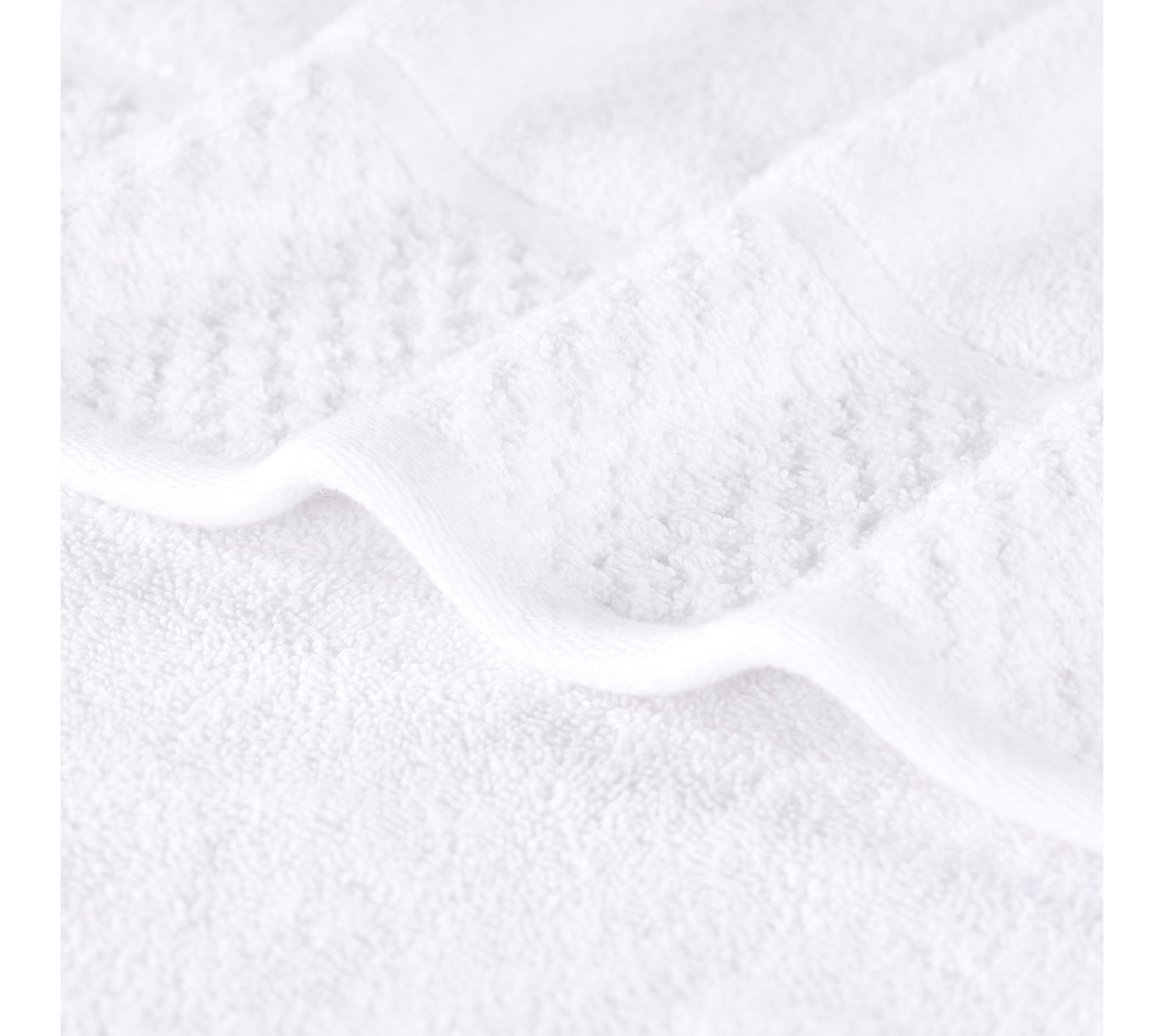 Superior Cotton Absorbent Two Toned JAQ 3 PieceTowel Set - QVC.com