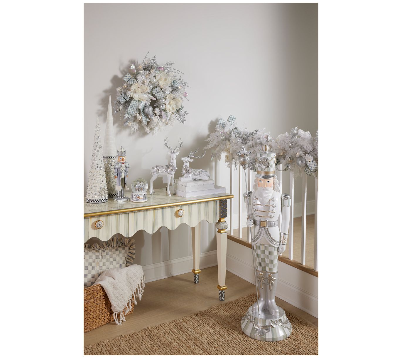 MacKenzie- Childs Luxe Gift Nutcracker - QVC.com