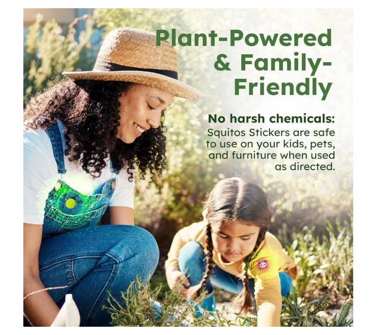 BugMD Squito Stickers Adult - QVC.com