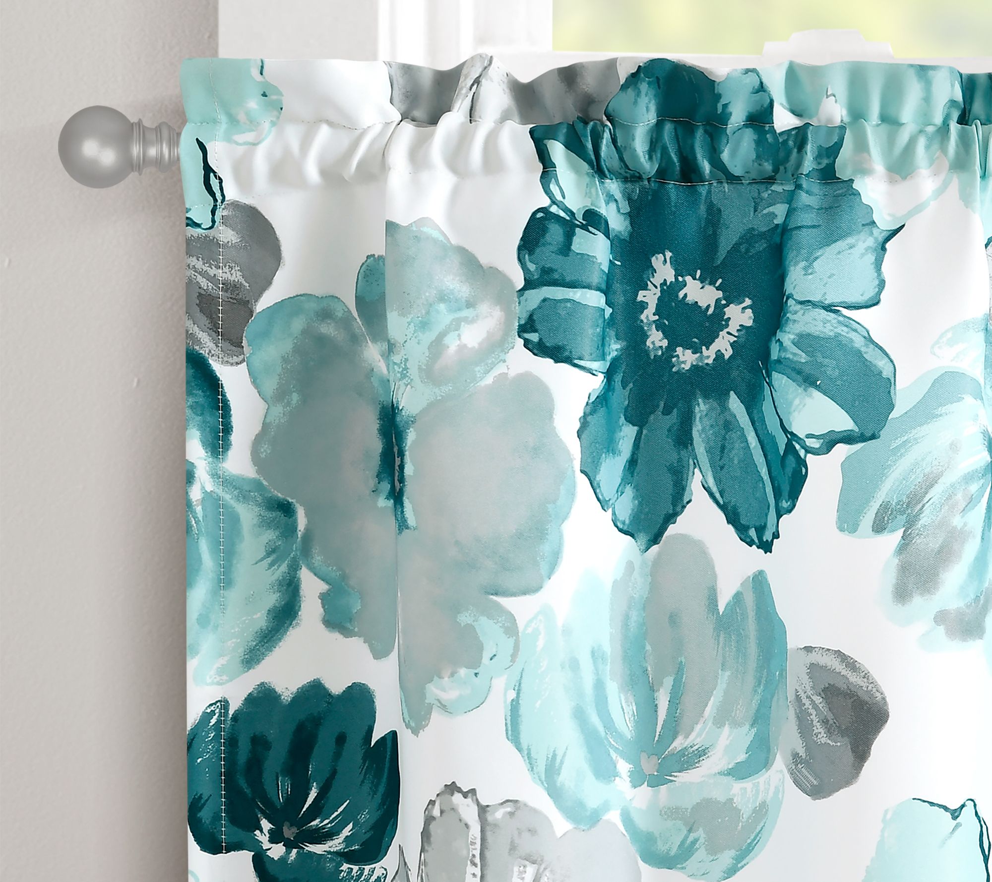 Leah Light-Filtering Set 29"x 24" by Lush Decor - QVC.com