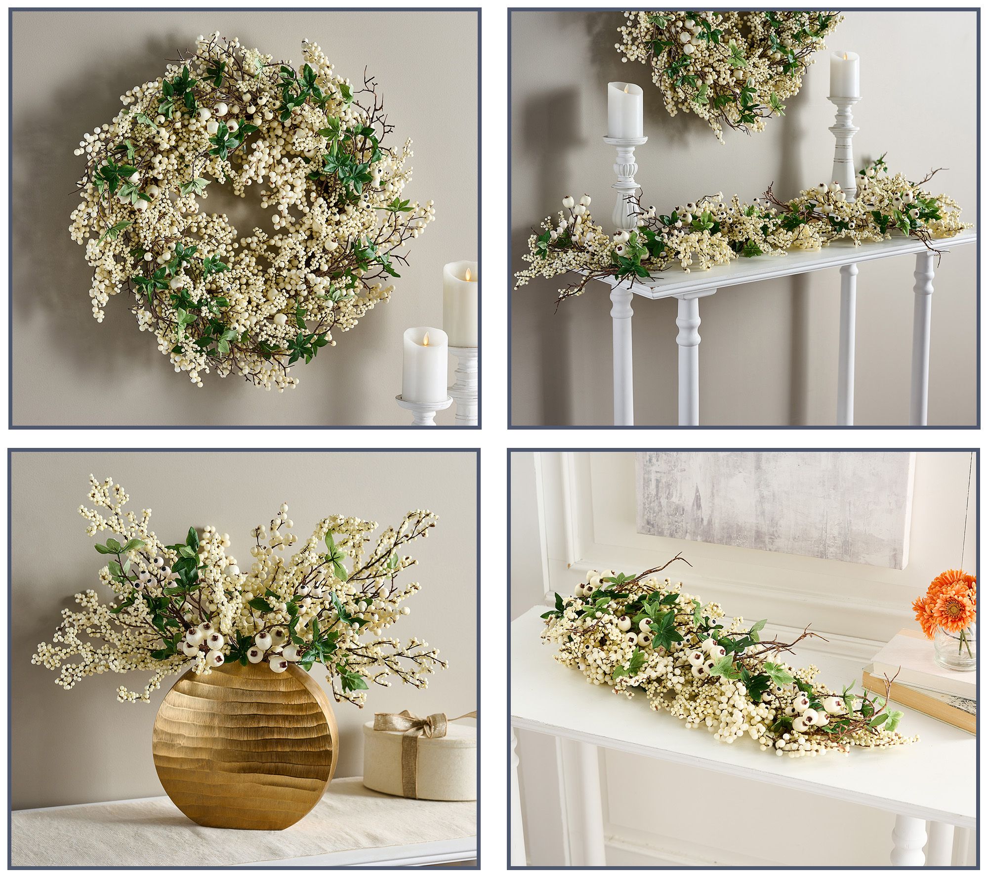 Autumn Berry and Vine Collection by Valerie - QVC.com