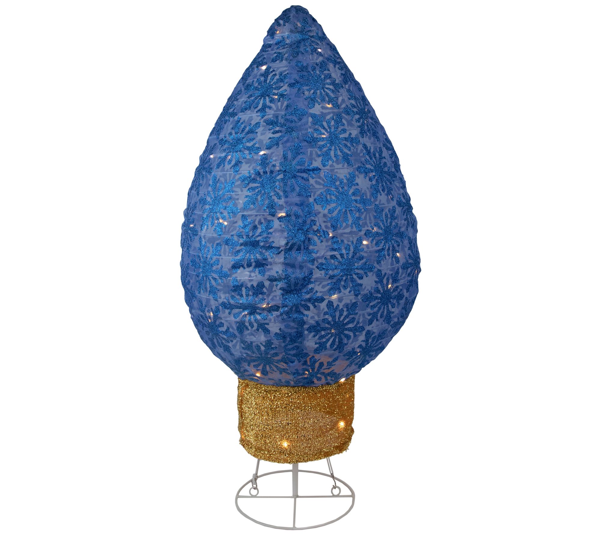 Northlight 32" LED Lighted Retro Light Bulb De coration - QVC.com