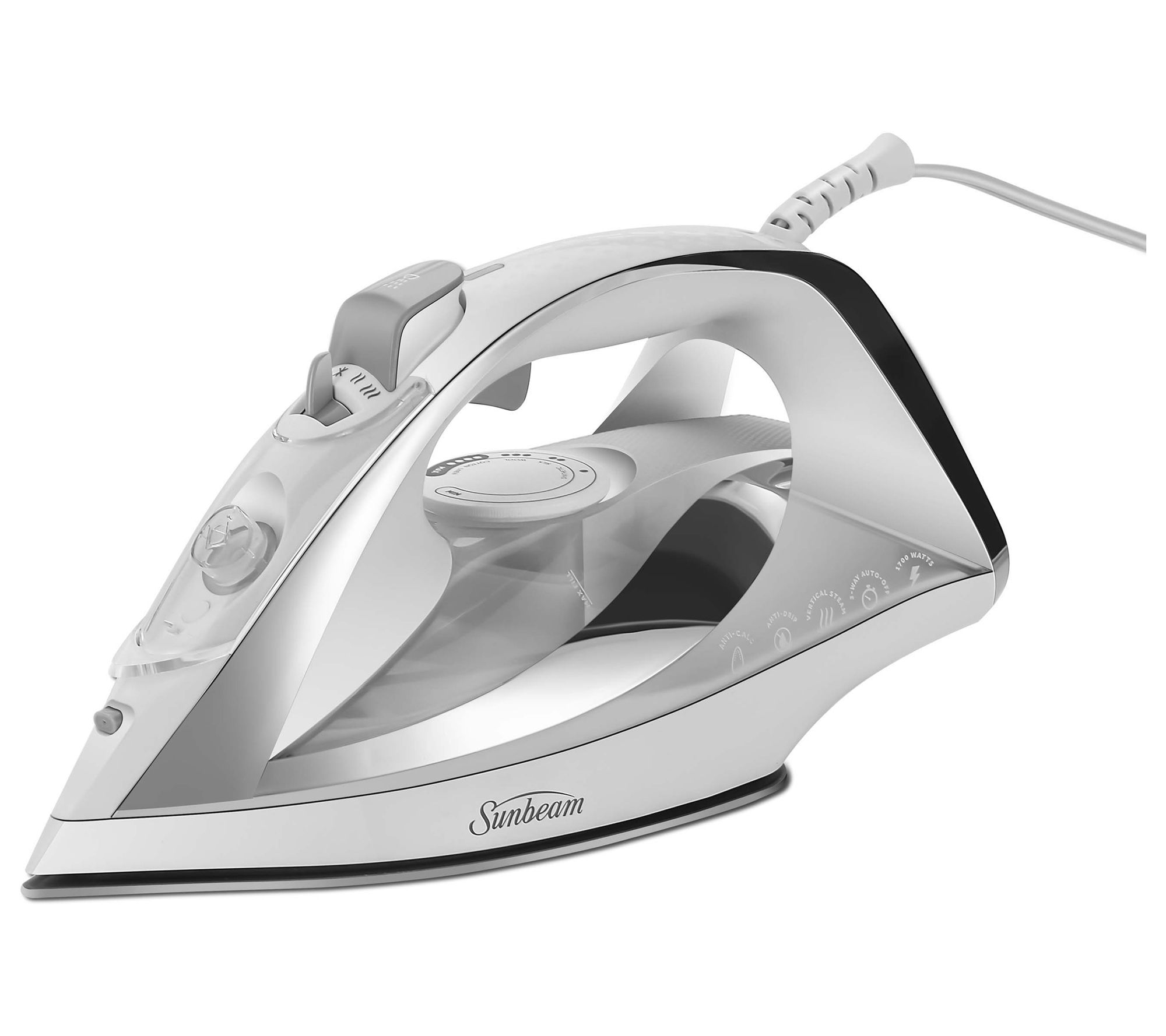 Sunbeam 1700W Turbo Steam Iron - QVC.com