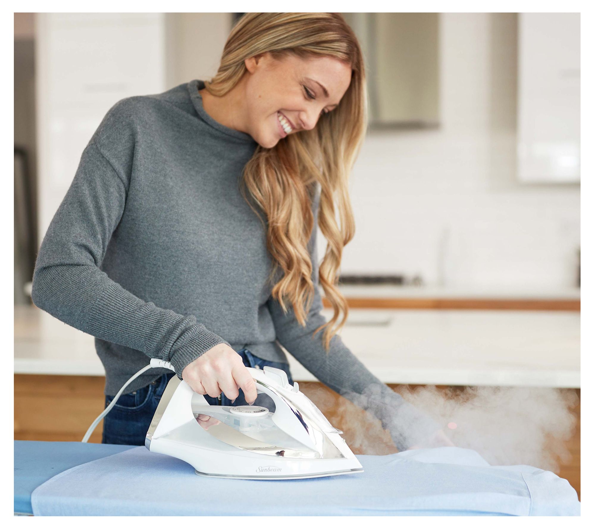 Sunbeam 1700W Turbo Steam Iron - QVC.com