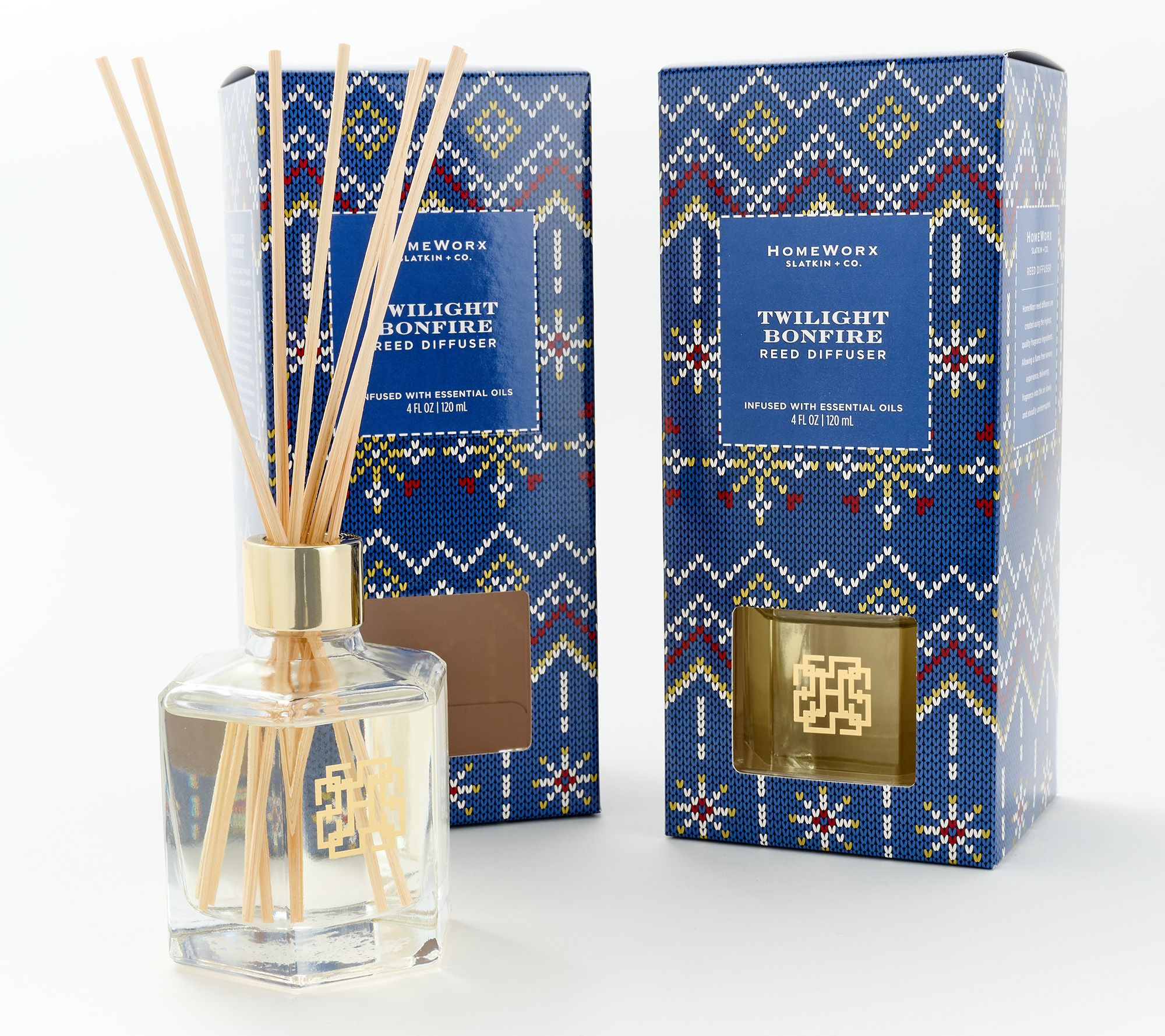 "As Is" HomeWorx by Slatkin + Co. S/2 Apres All Day Diffusers - QVC.com