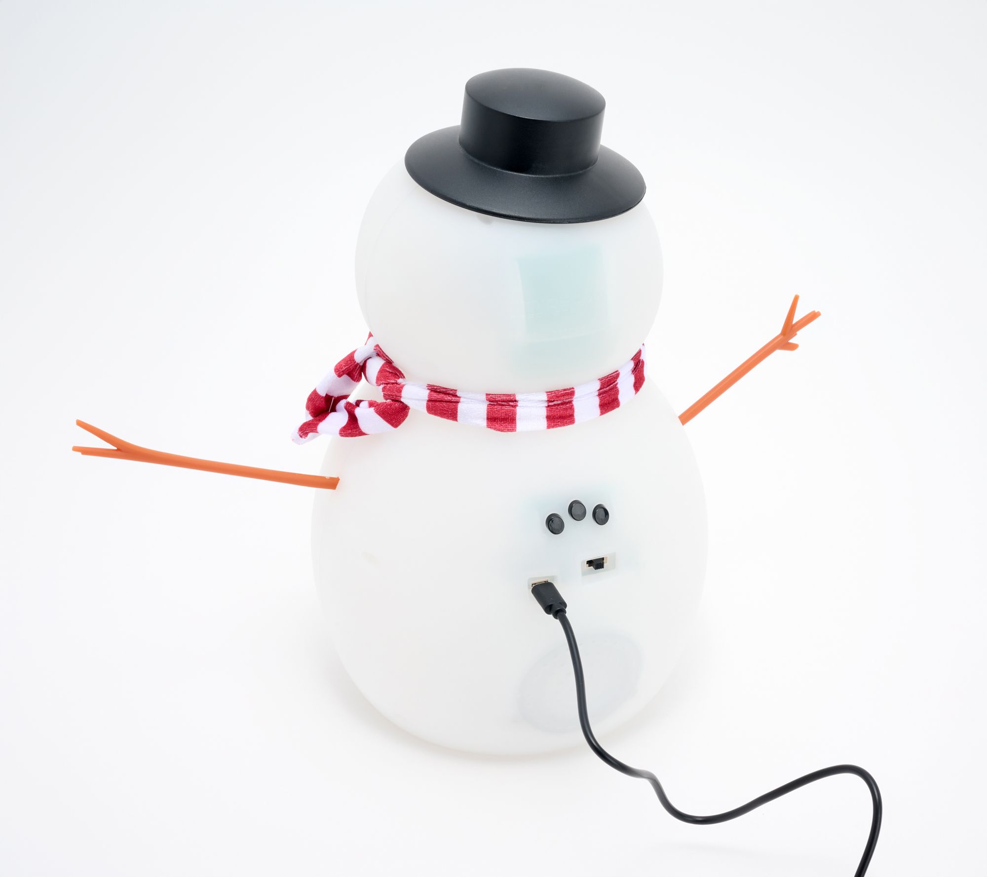 Sh8/4 Frostbyte 12" Animated Talking Snowman - QVC.com