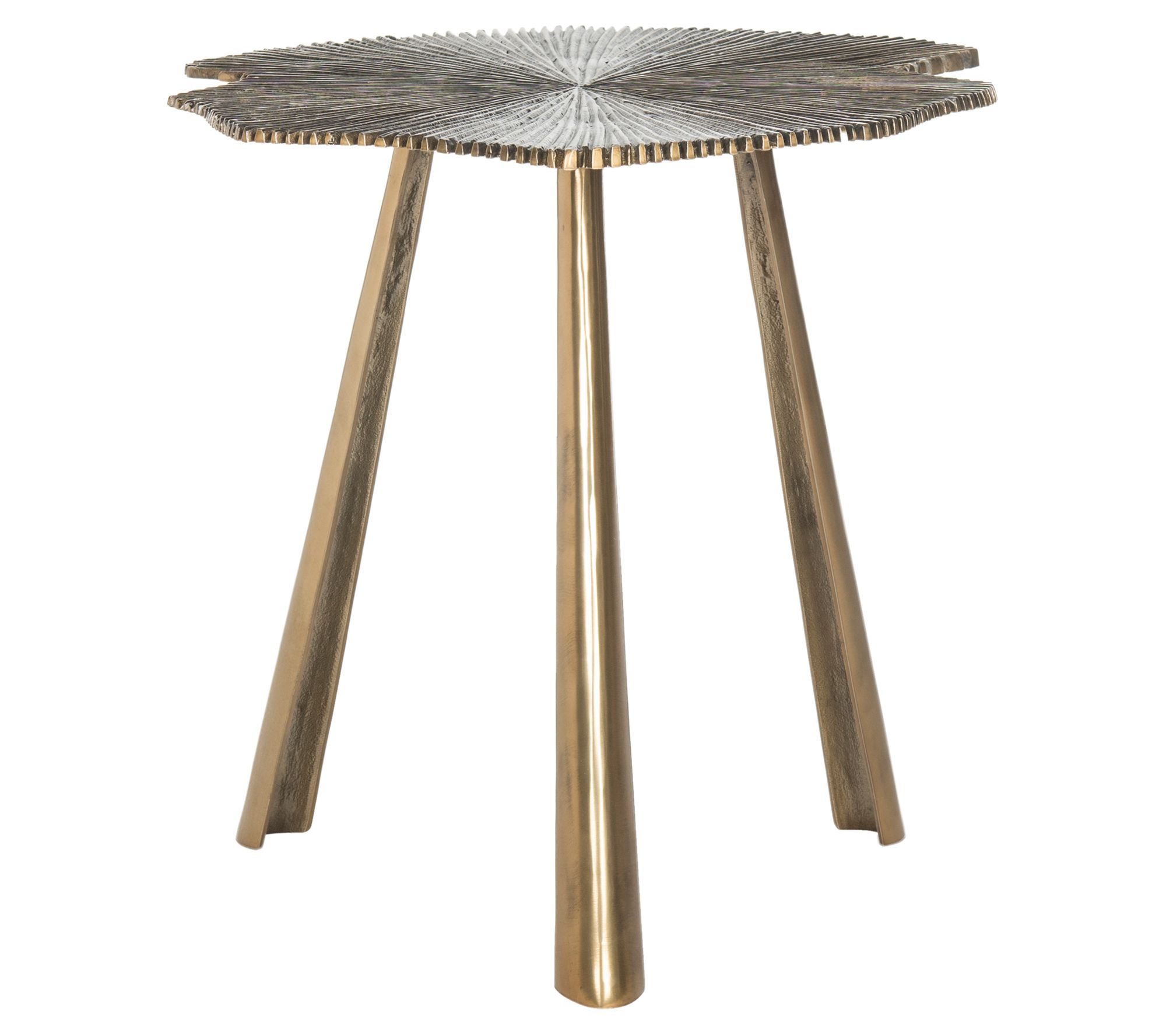 Safavieh Portia Leaf Side Table - QVC.com