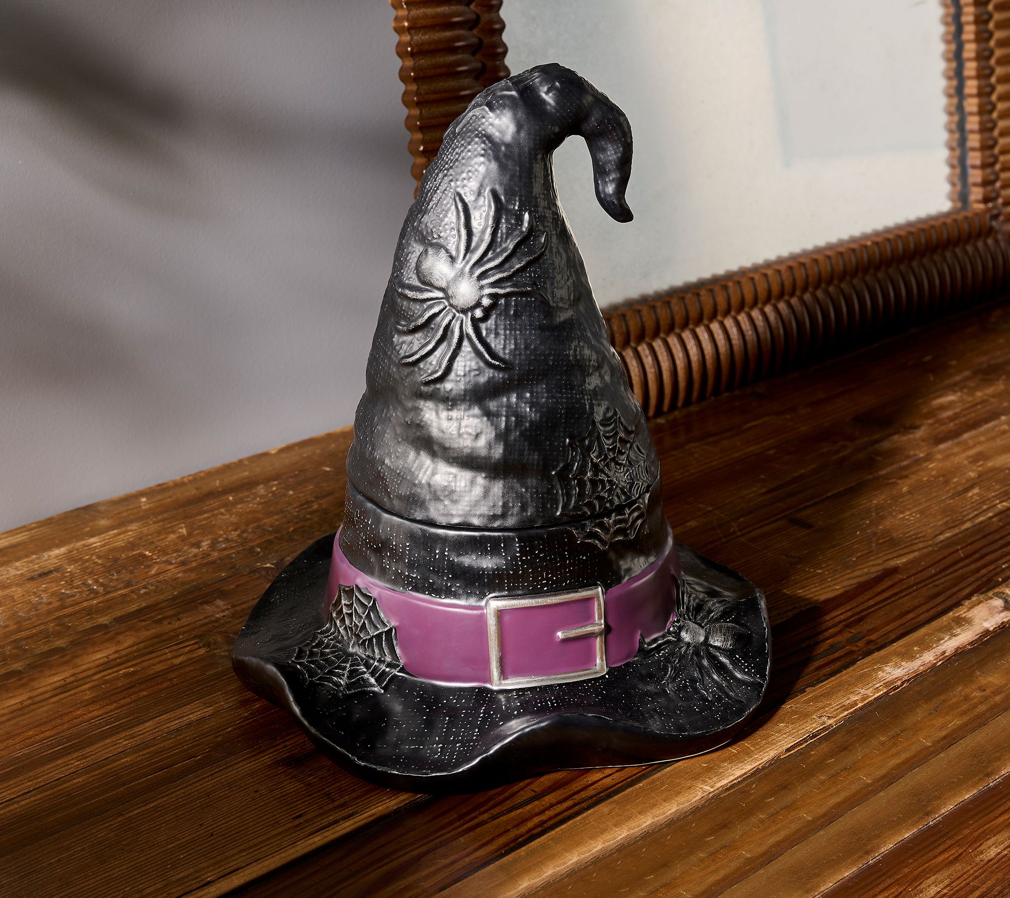 HomeWorx by Slatkin & Co. 14oz Witches Hat Candle - QVC.com