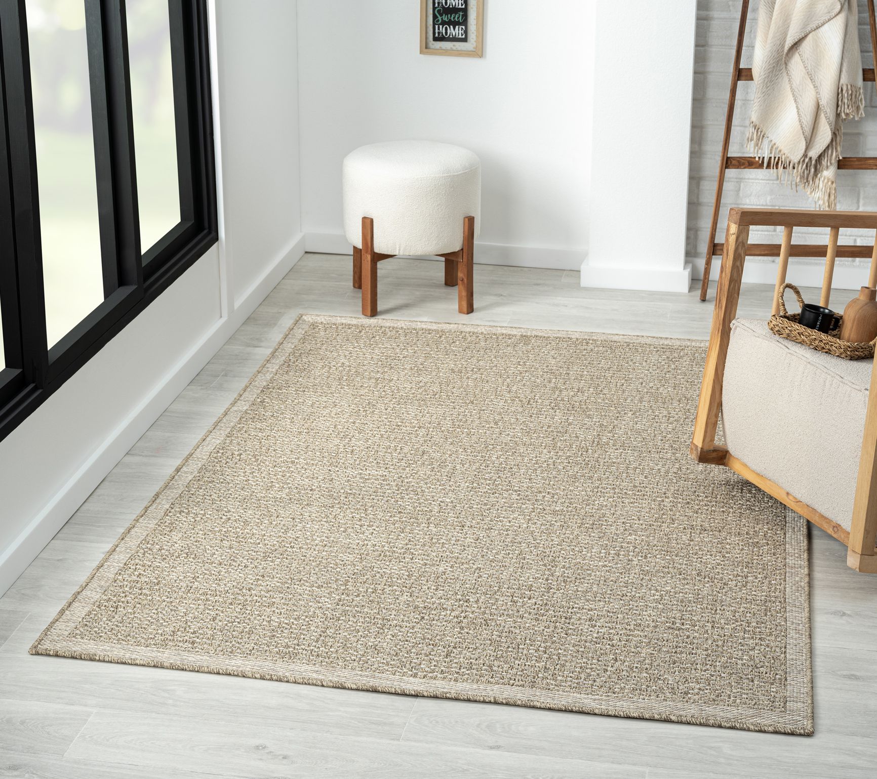 Ox Bay Colleen Woven Indoor/Outdoor Area Rug, 7'10" x 9'6" - QVC.com