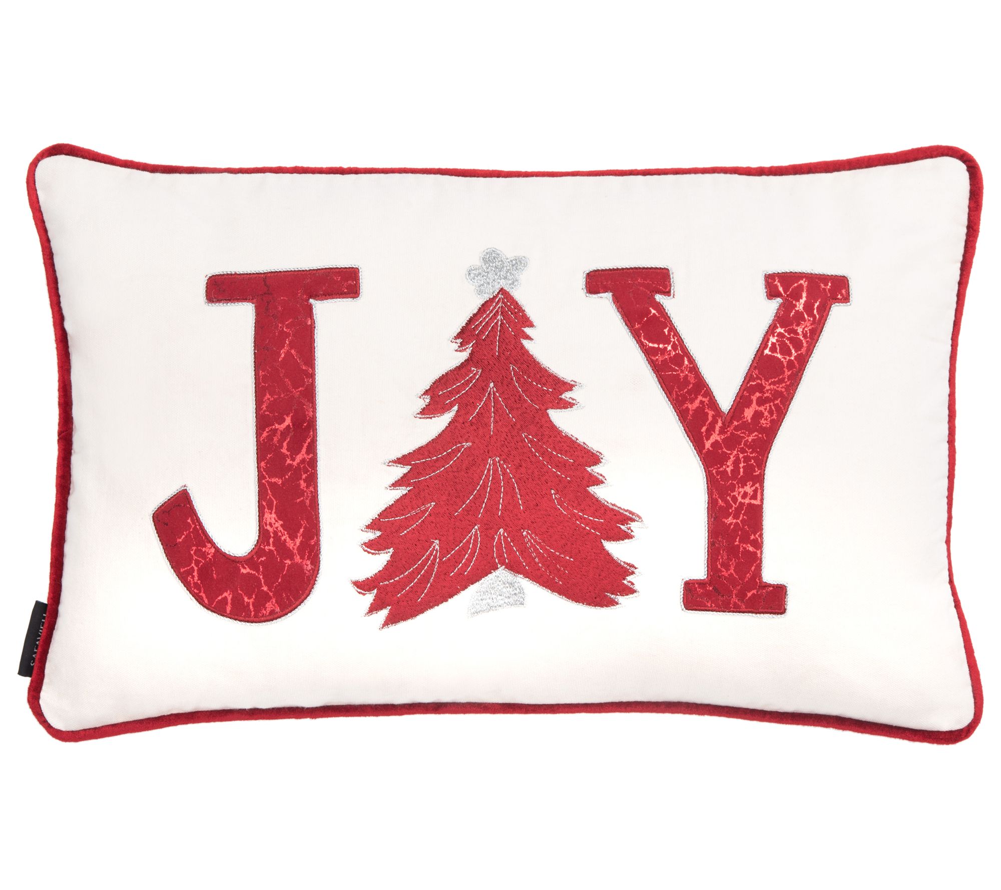 Safavieh Joy Tree Pillow - QVC.com