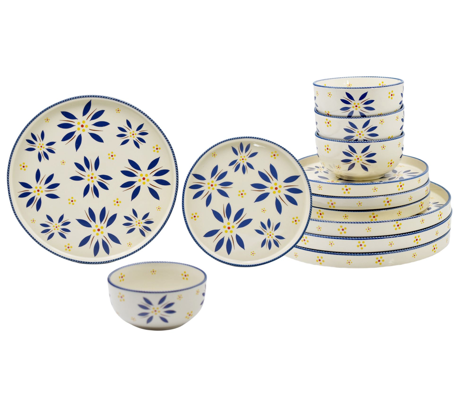 Temp-tations Special Edition Old World 12-pc Stacking Dinnerware - QVC.com