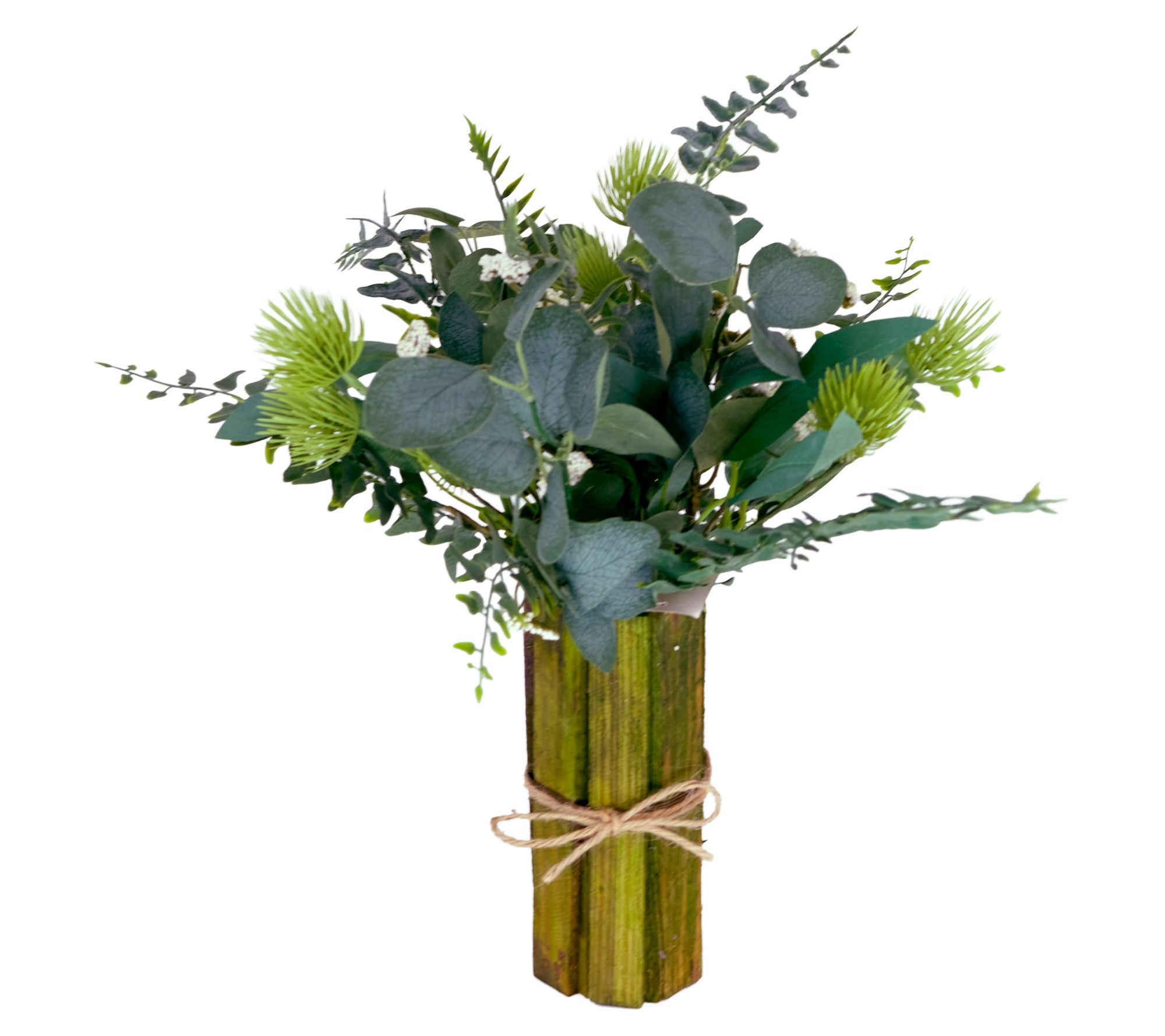 Puleo International 16" Artificial Spring Flower Bouquet - QVC.com