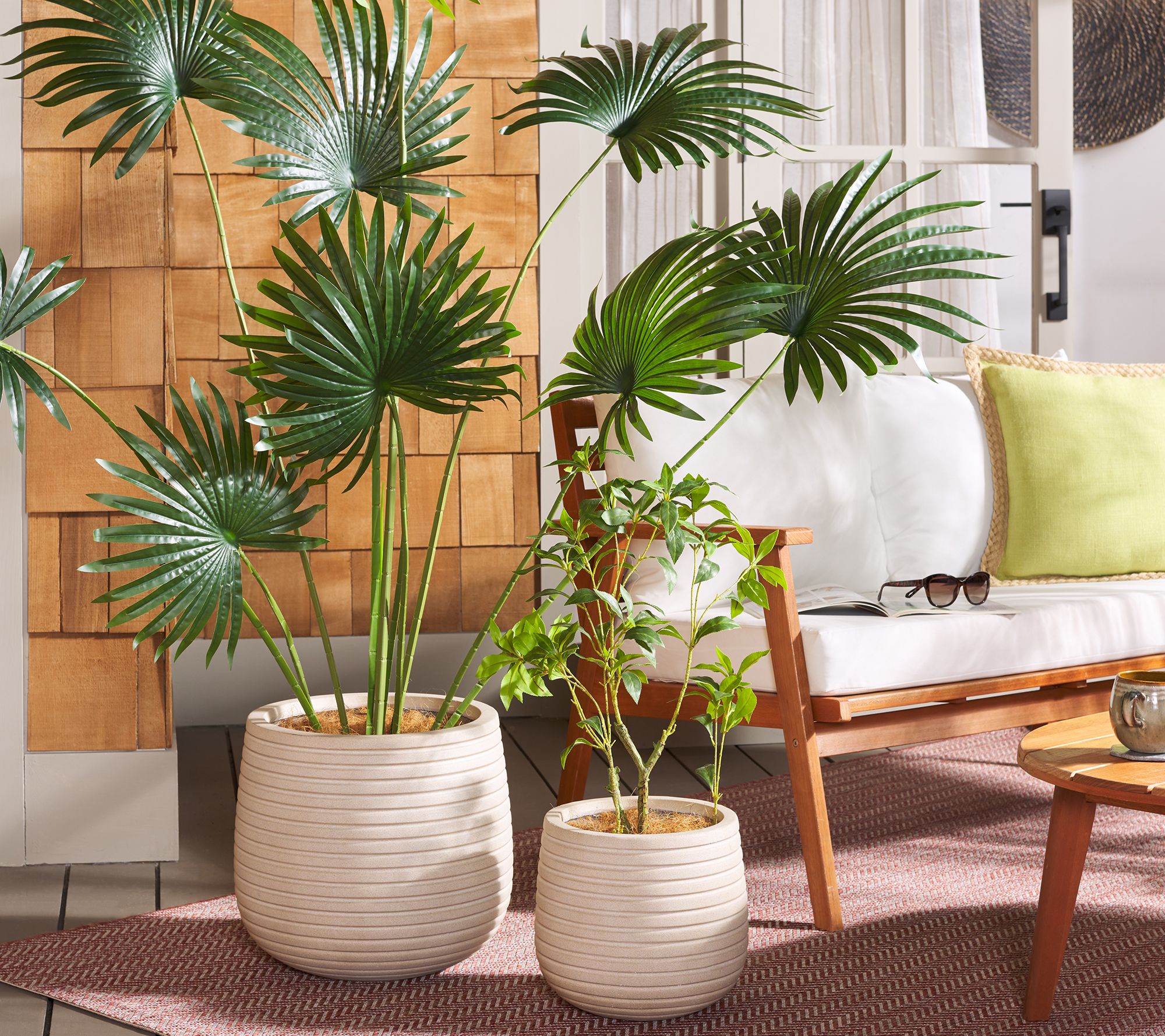 Jasper Set of 2 Planter Pots by Valerie - QVC.com