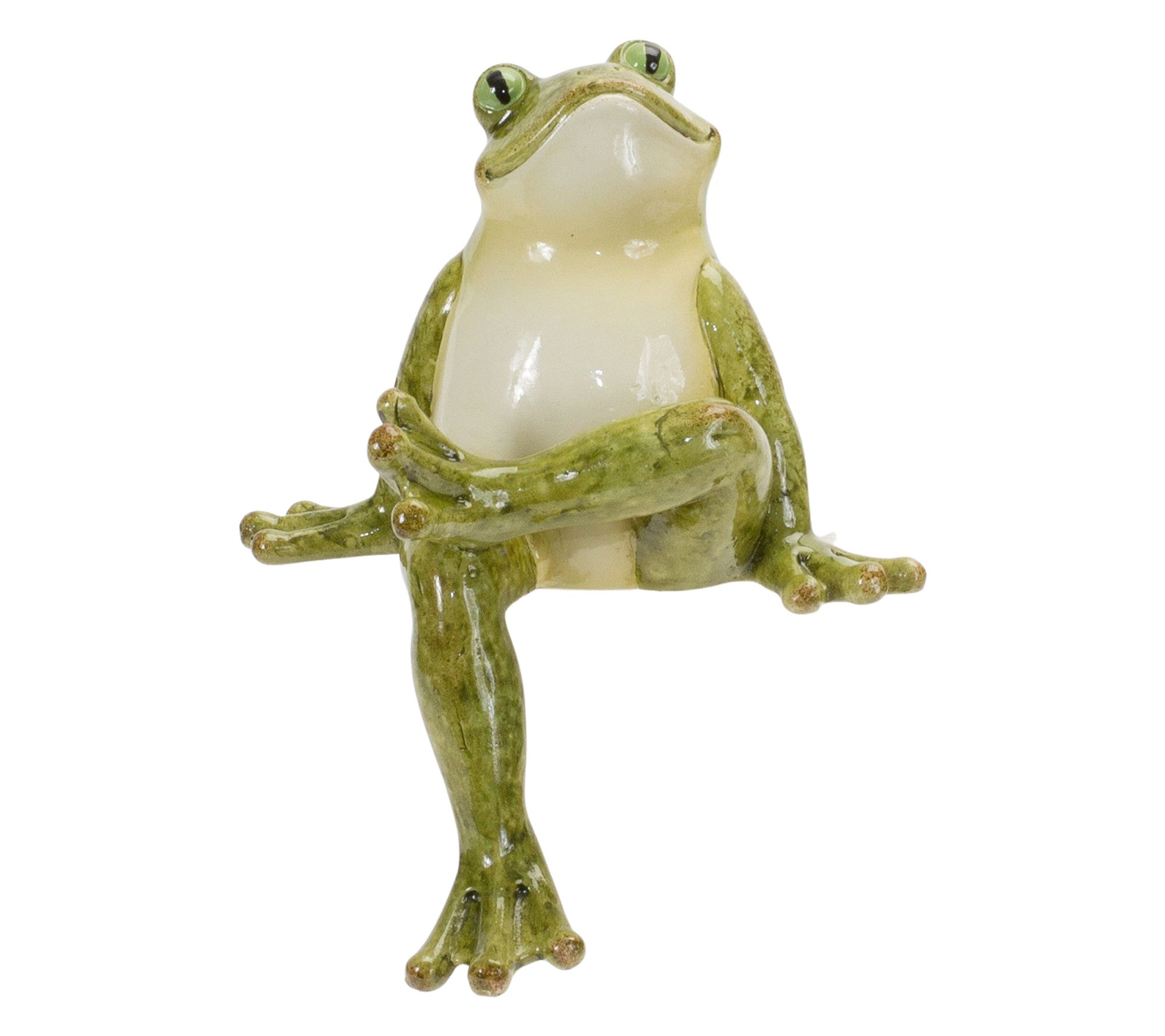 Melrose Frog Shelf Sitter Figurines (Set of 3) - QVC.com
