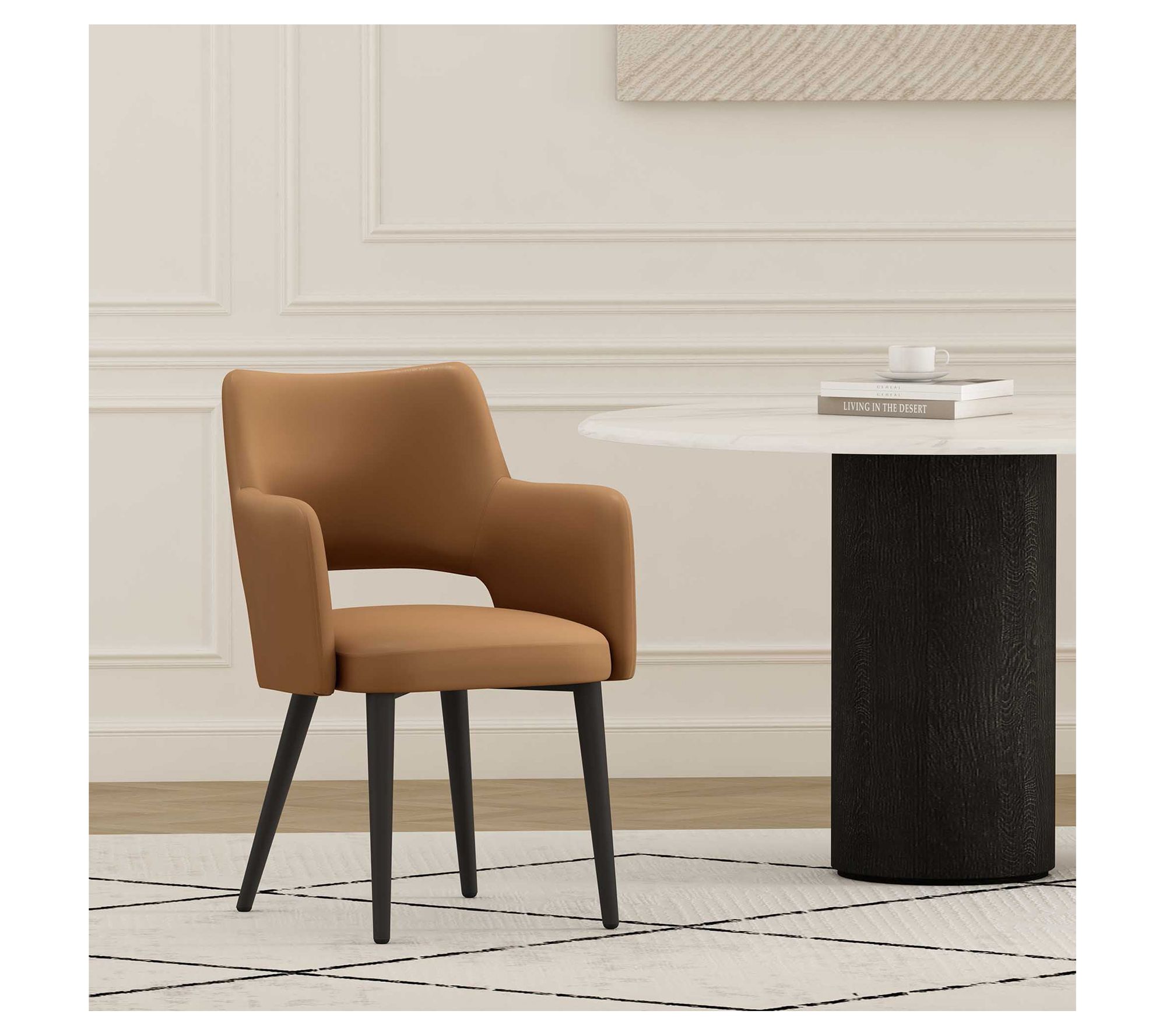 Manhattan Comfort Tremont Dining Arm Chair - QVC.com