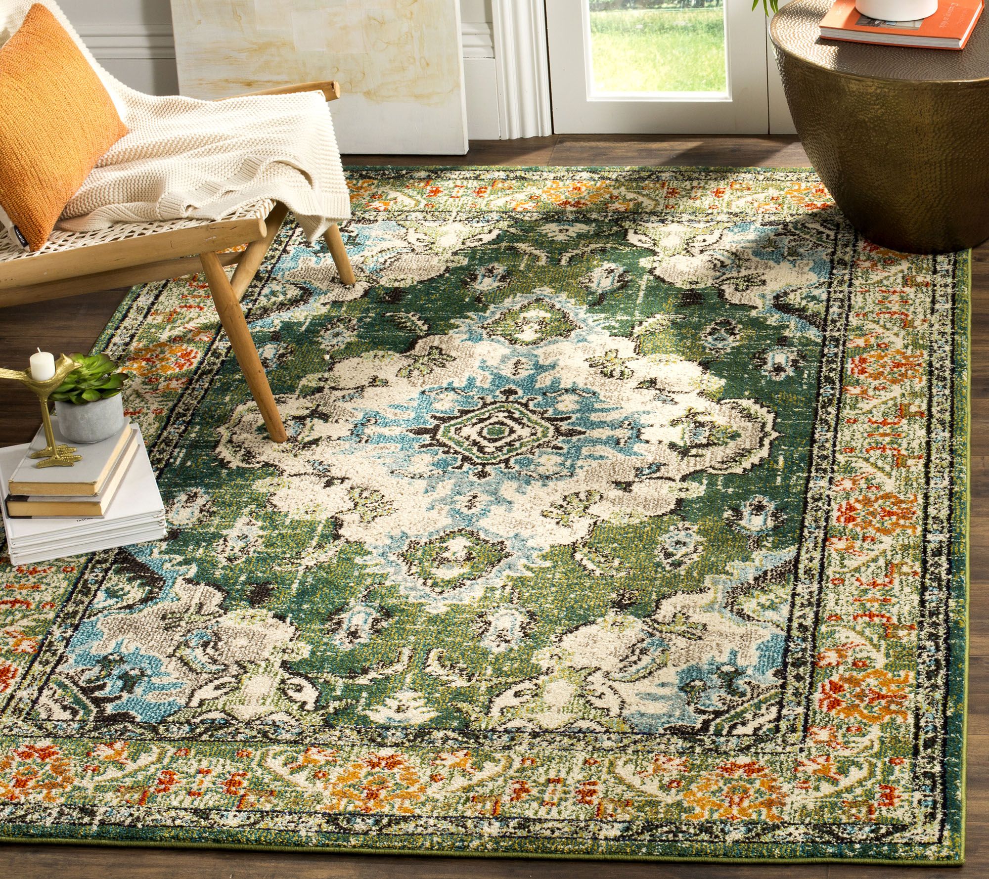 Safavieh Monaco Mahal 5' x 5' Square Rug - QVC.com